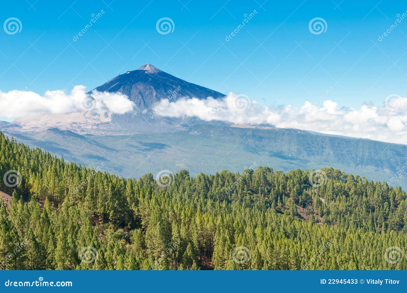 El Teide Volcano, Tenerife, Spain Stock Image - Image of cone, nature ...