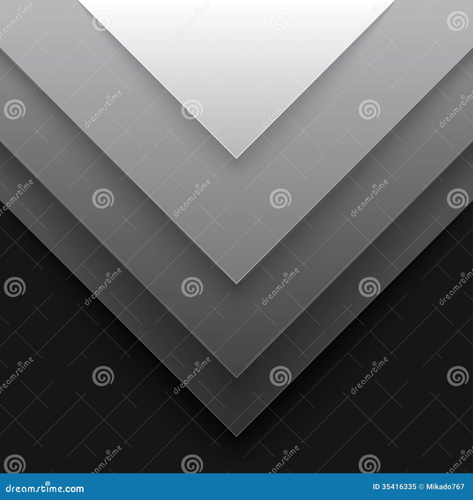 El Triángulo Gris Abstracto Forma El Fondo Ilustración del Vector ...