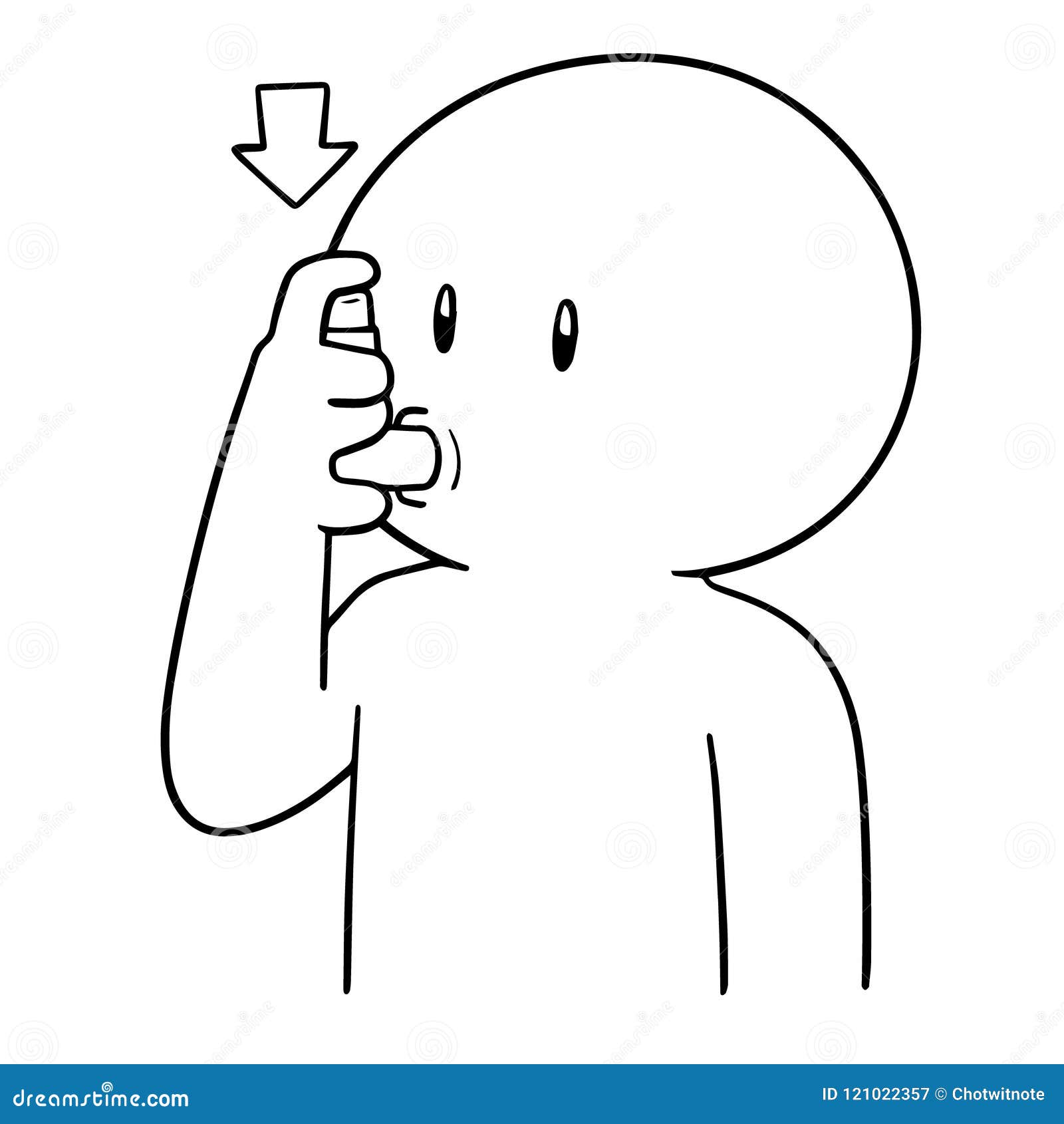 El Vector De Usar De La Gente Inhala La Medicina Ilustración del Vector ...