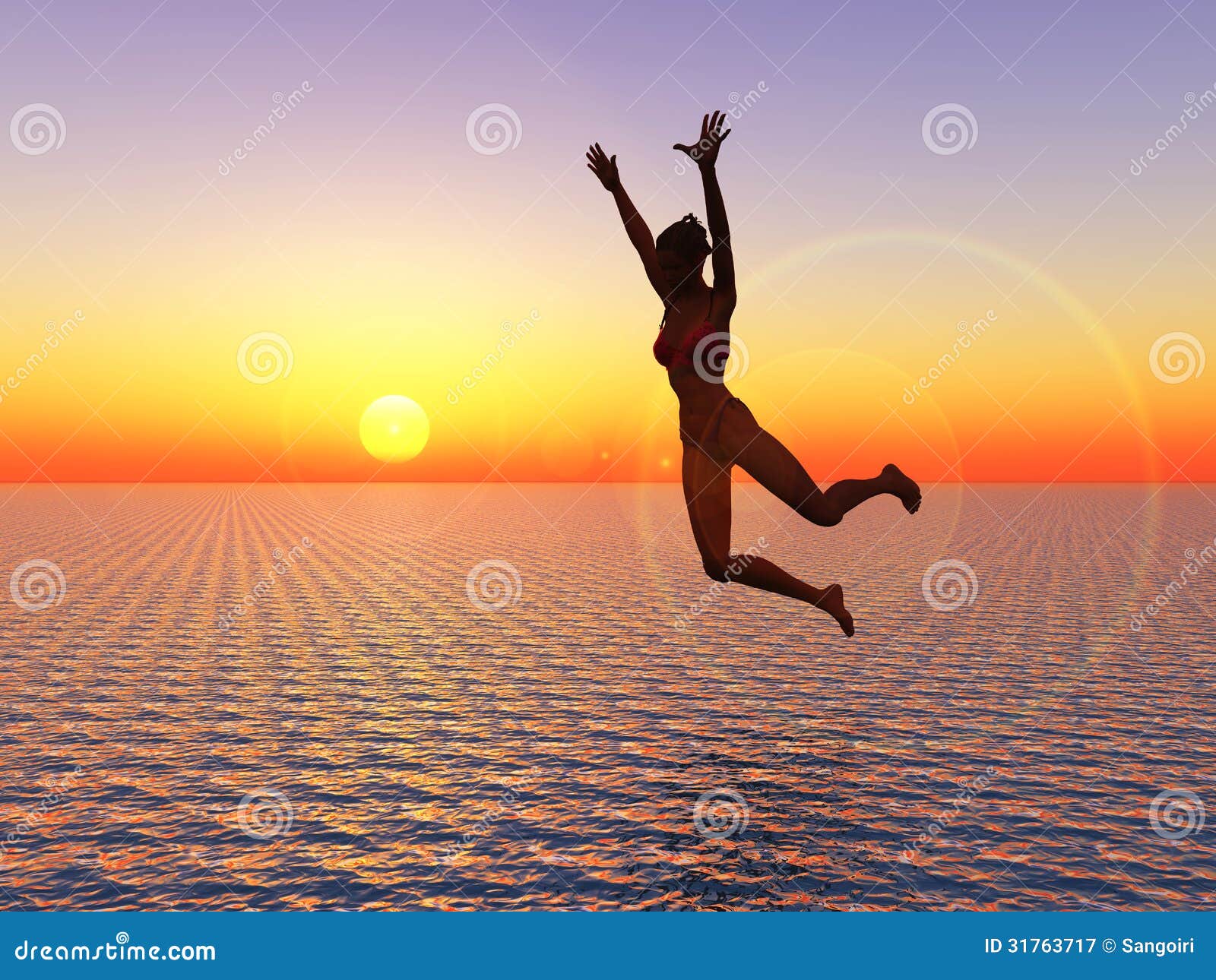 El volar stock de ilustración. Ilustración de persona - 31763717