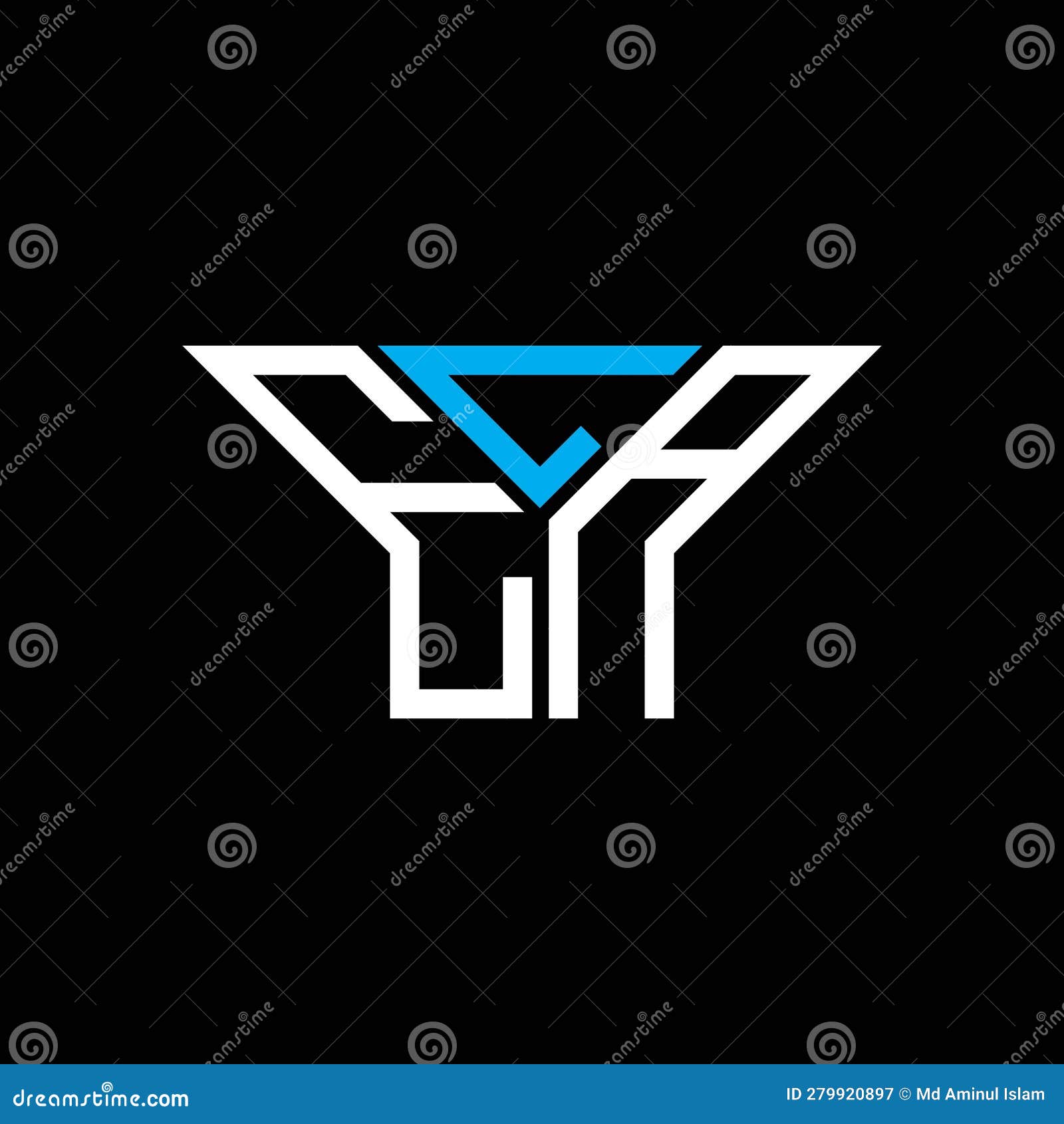 ELA Letter Logo Creative Design with Vector Graphic, ELA Stock ...