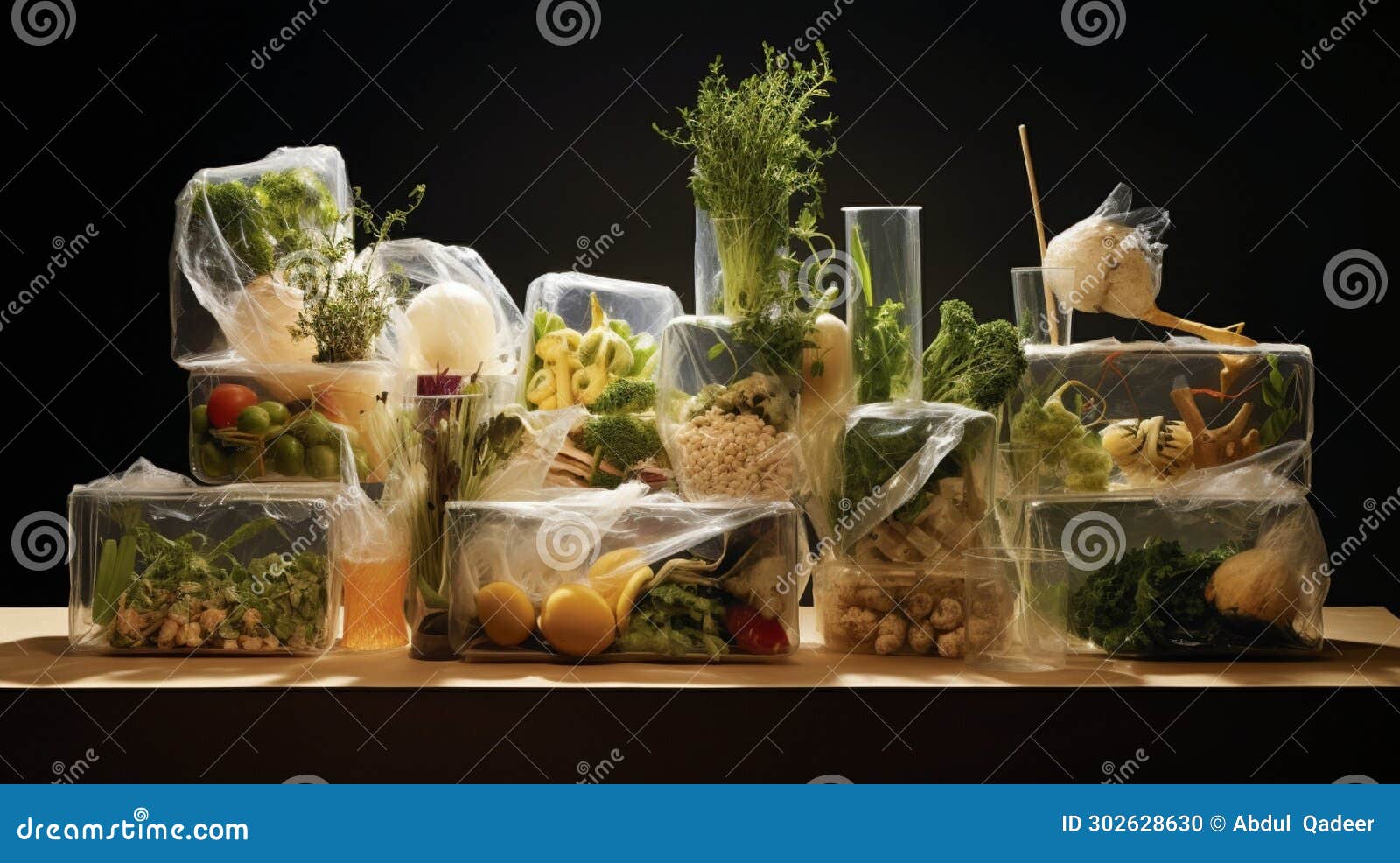 An Elaborate Arrangement of Biodegradable Packaging Materials ...