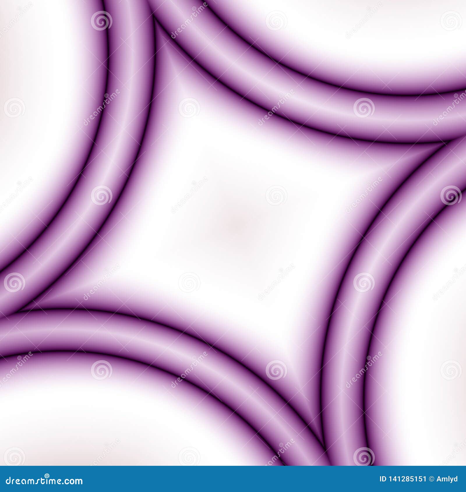 Elaborate Curved Gel Pen Drawing. Royalty-Free Stock Photo ...