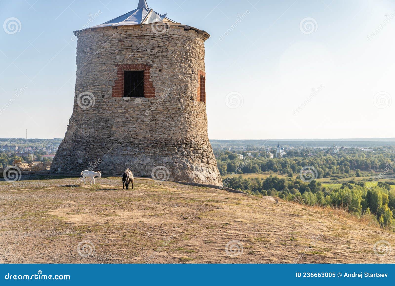 Elabuga Devil`s Settlement. the Main Landmark of the City Stock Image ...