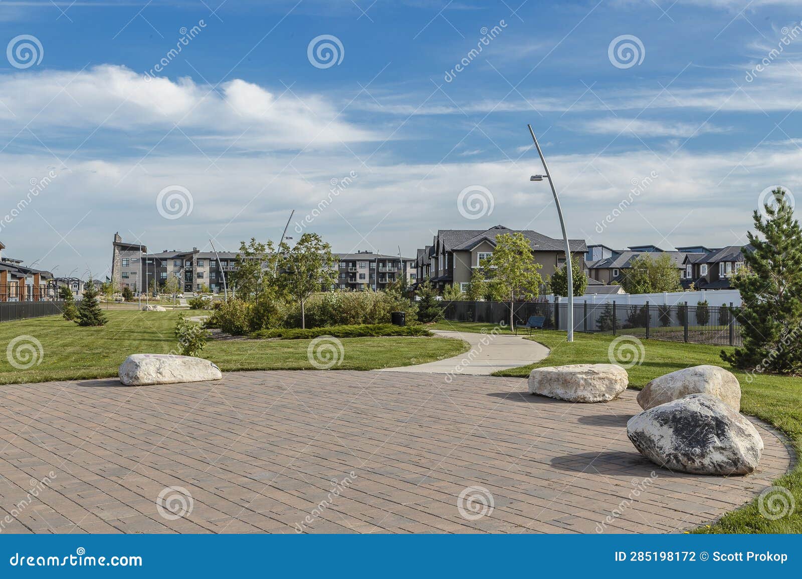 Elaine Hnatyshyn Park in the City of Saskatoon, Canada Stock Photo ... Elaine Hnatyshyn Park in the City of Saskatoon, Canada Stock Photo ...