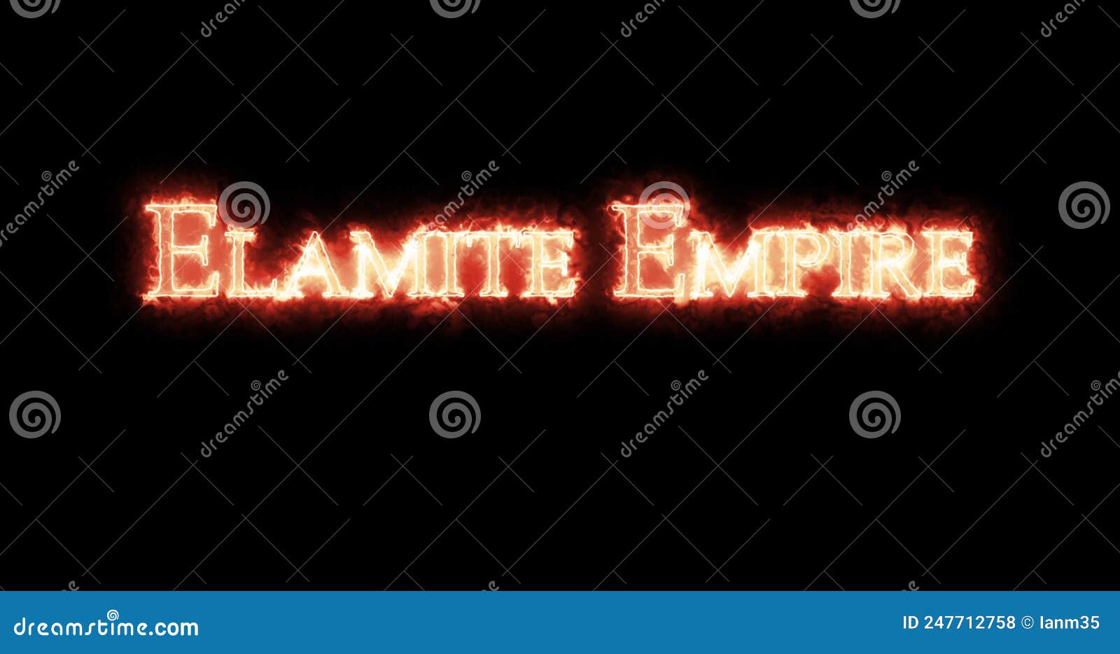 Elamite Empire Written with Fire. Loop Stock Footage - Video of ...
