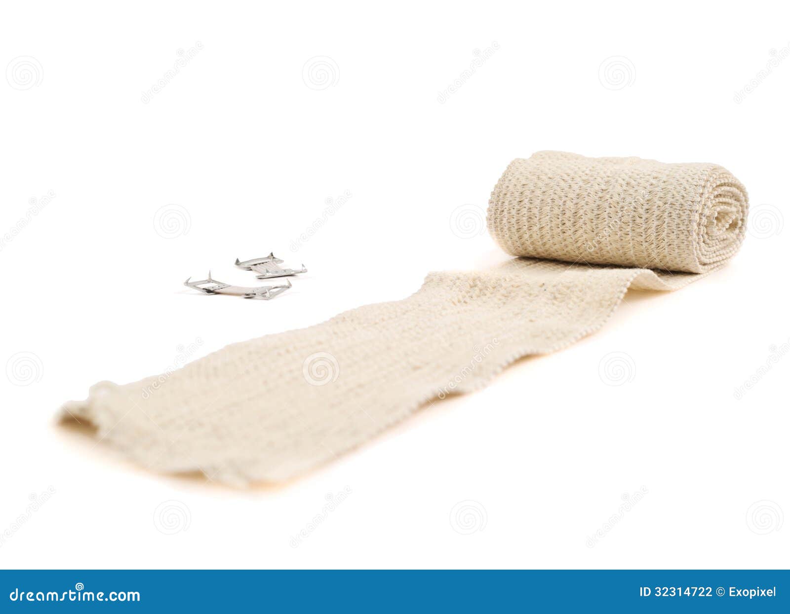 Elastic ACE Compression Bandage Warp Stock Photo - Image of help ...