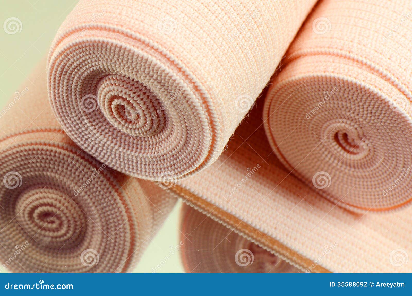 Elastic bandage roll. stock photo. Image of compression - 35588092