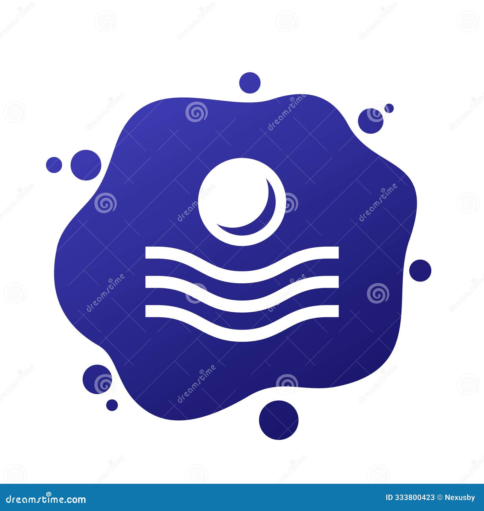 Elastic Material Icon Icon, Vector Label Stock Illustration ...