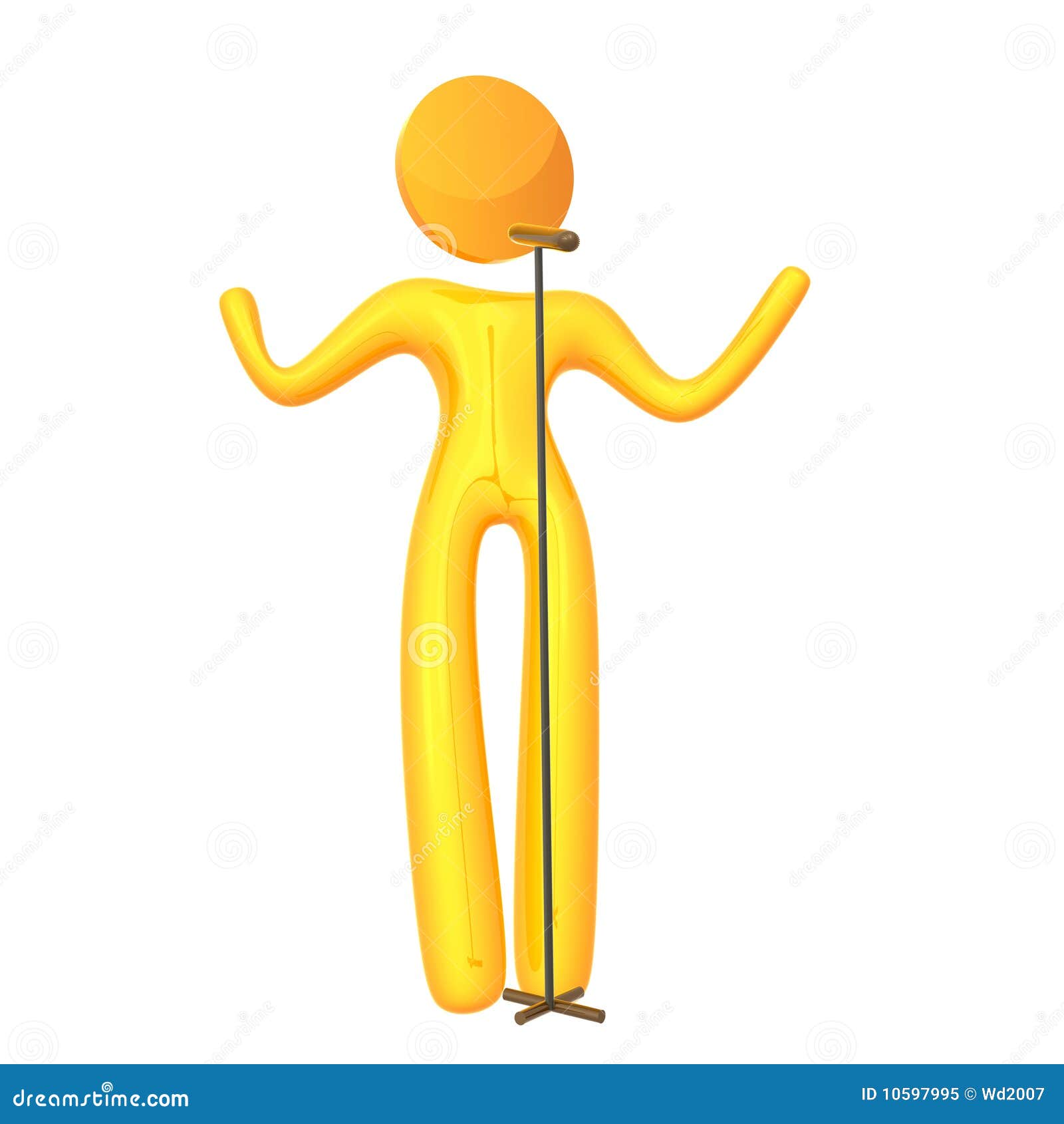 Singer Icon Vector From Classics Collection. Thin Line Singer Outline ...