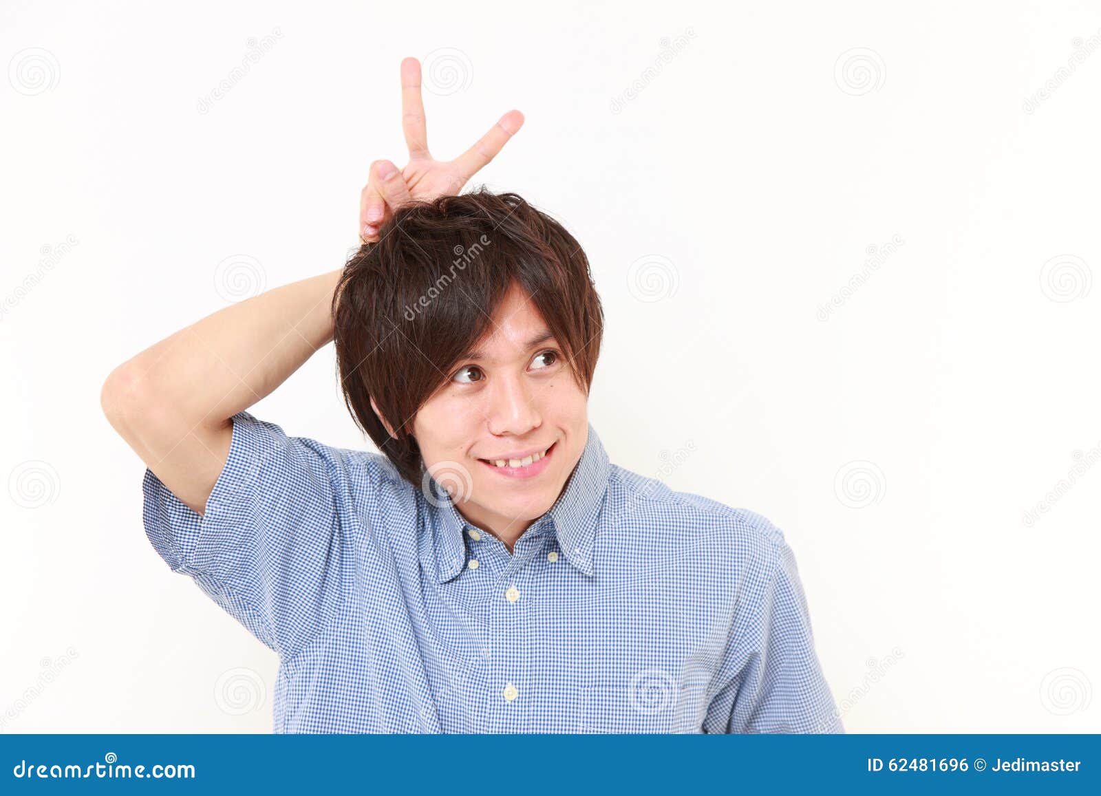Elated man stock photo. Image of hand, exuberant, asian - 62481696