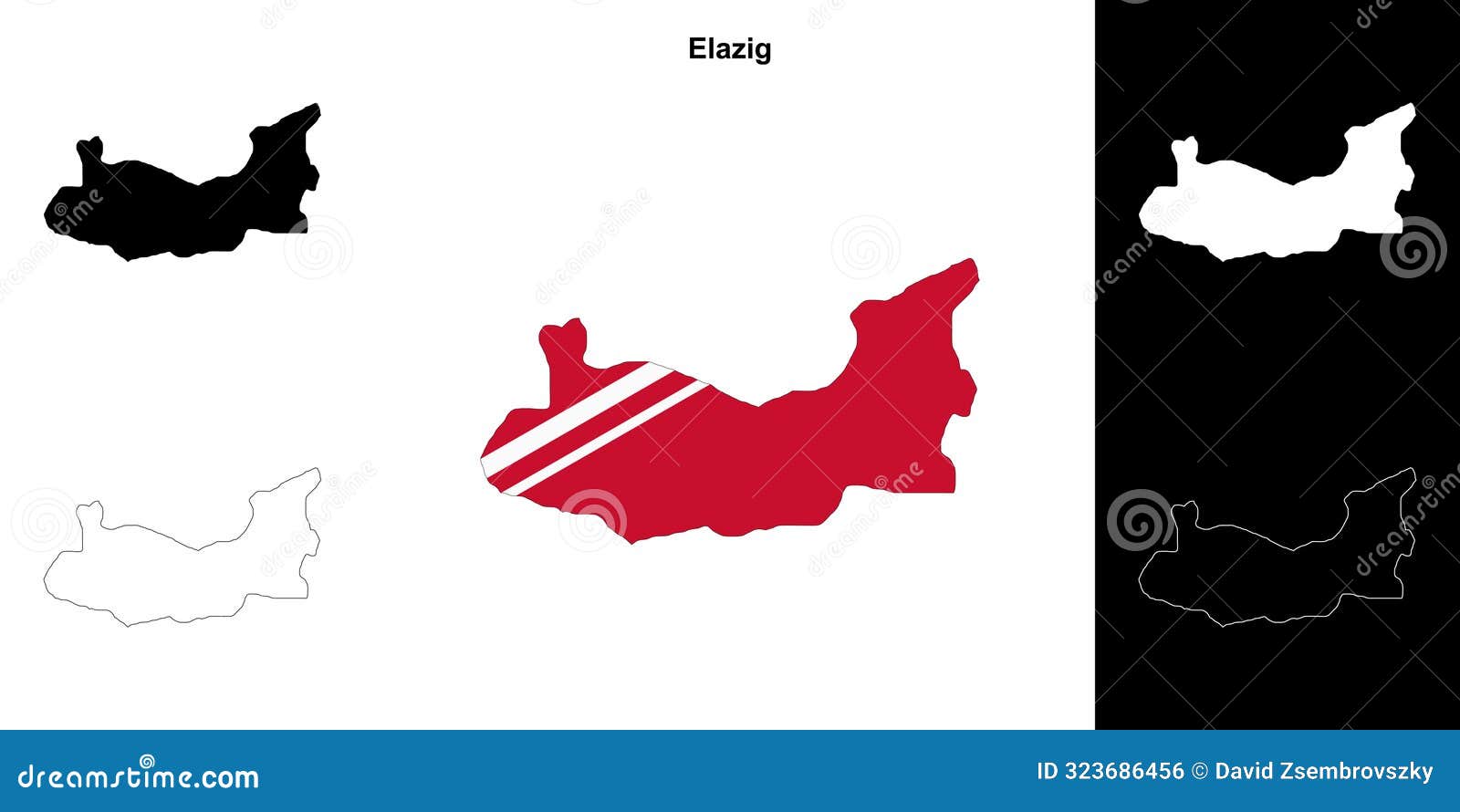 Elazig Region Location Within Turkey 3d Map Vector Illustration ...