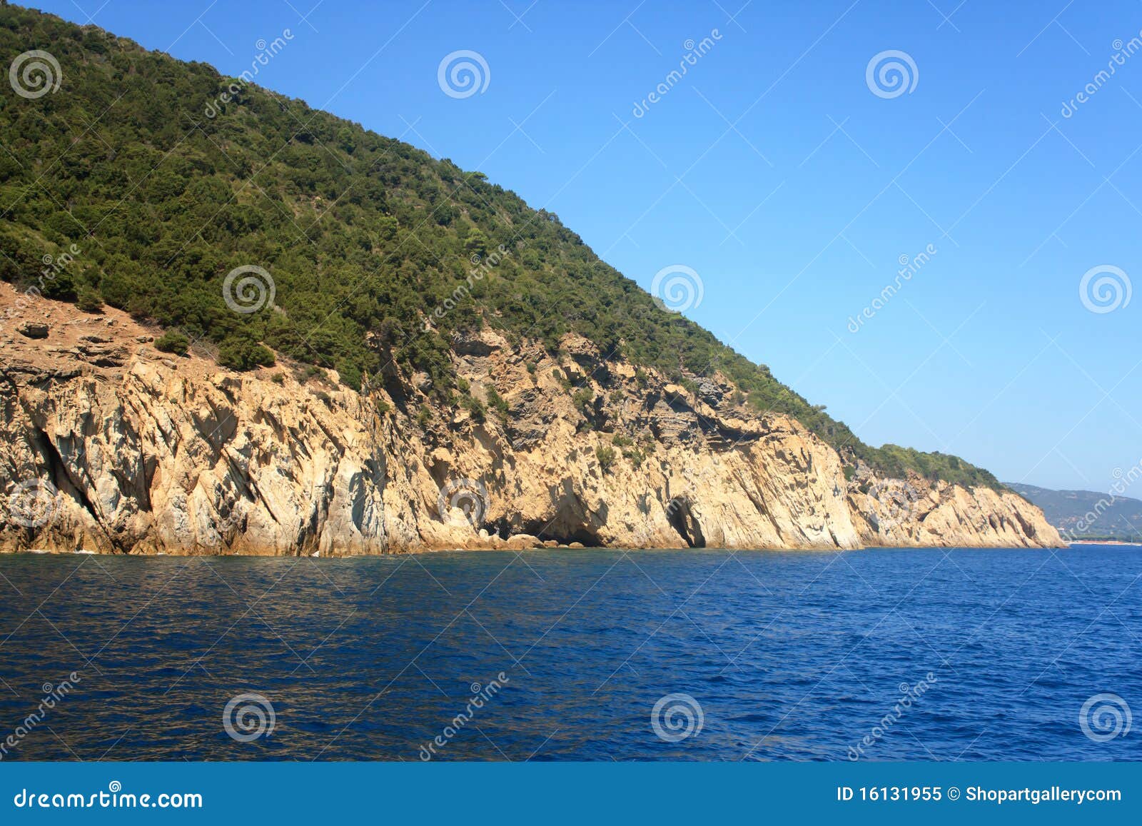 Elba Coast stock image. Image of outdoors, island, european - 16131955