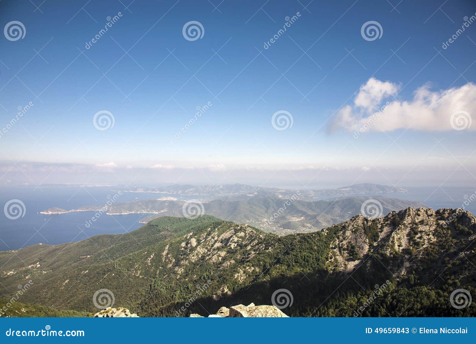 Elba Island stock image. Image of moped, clear, beach - 49659843