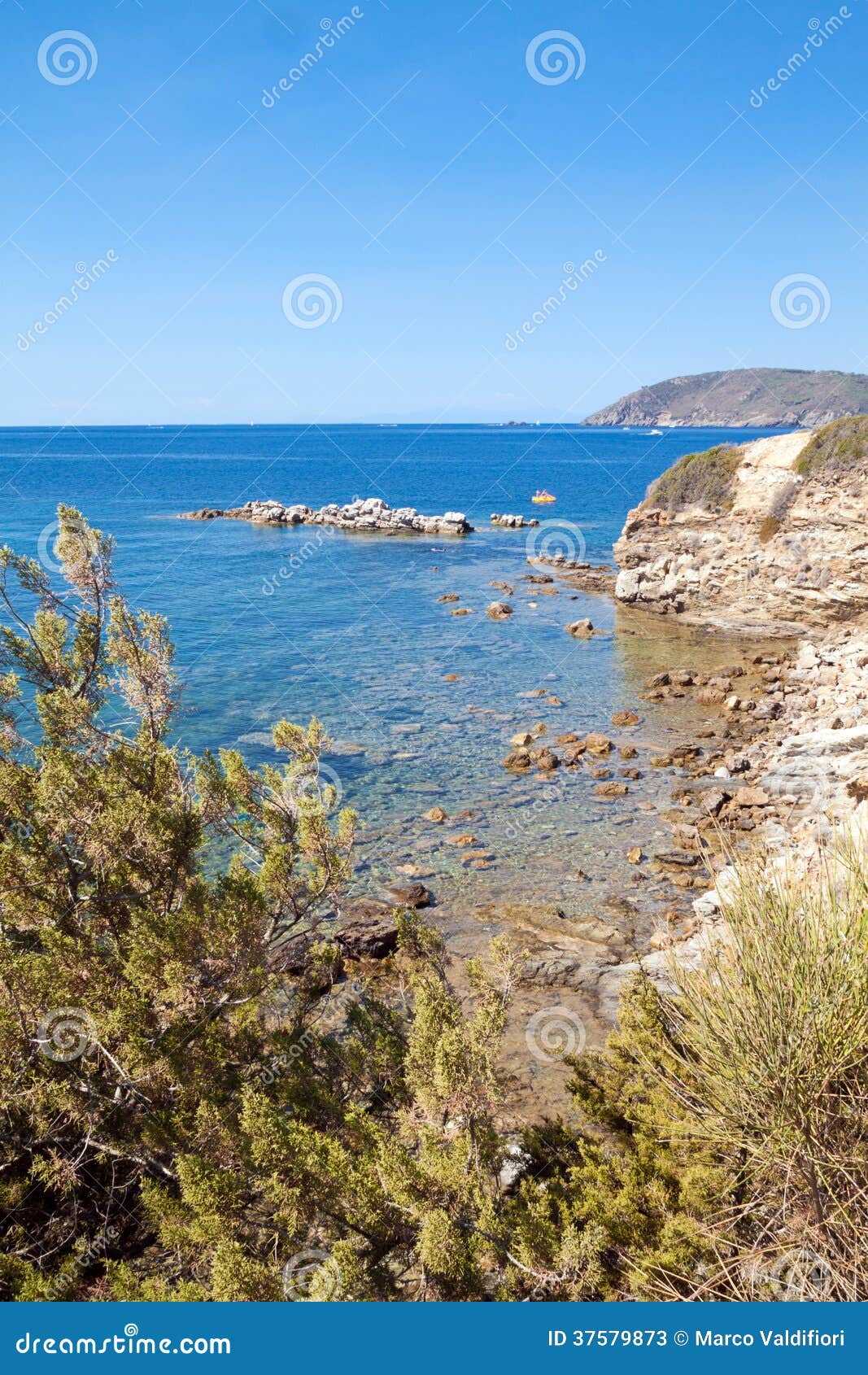 Elba sea stock image. Image of blue, field, vacation - 37579873