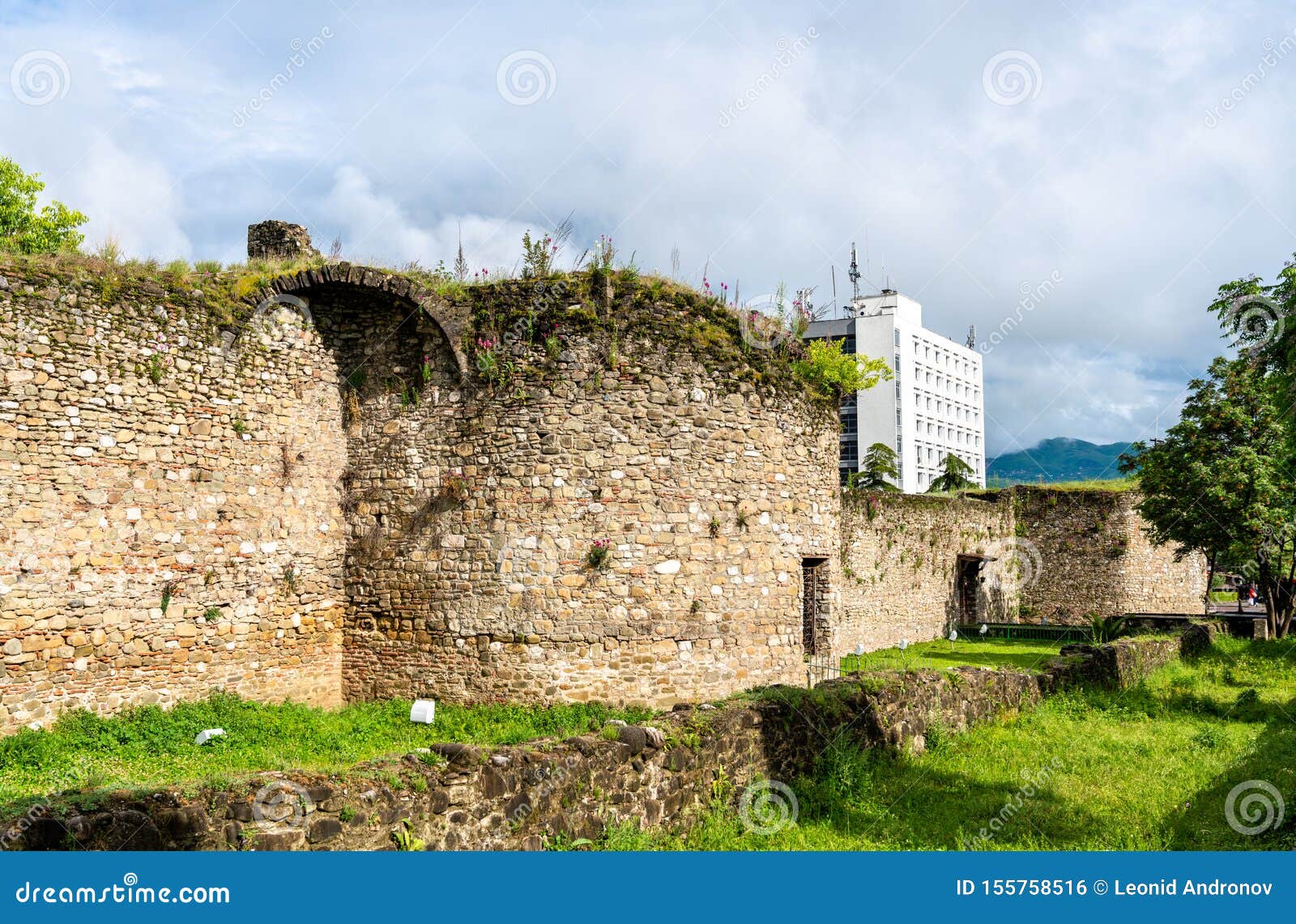 Elbasan Castle in Albania stock photo. Image of famous - 155758516