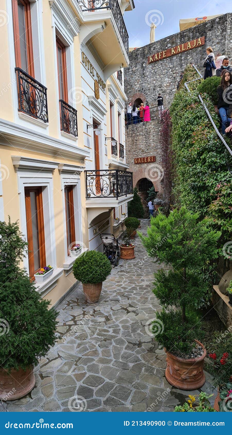 Elbasan Castle Old Antique Historical Editorial Image - Image of ...