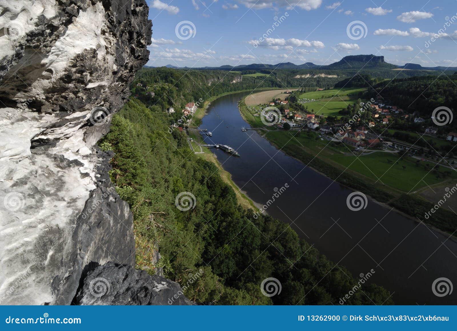Elbe Valley stock photo. Image of valley, natural, autumn - 13262900