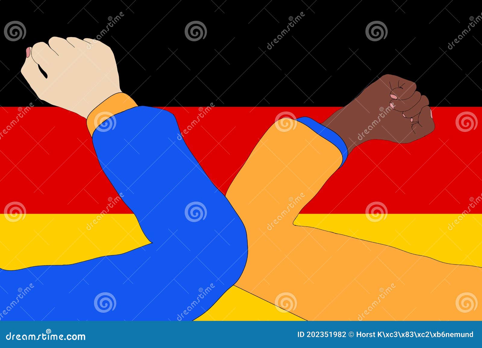 Elbow Bump. New, Innovative Greeting To Avoid the Spread of the ...