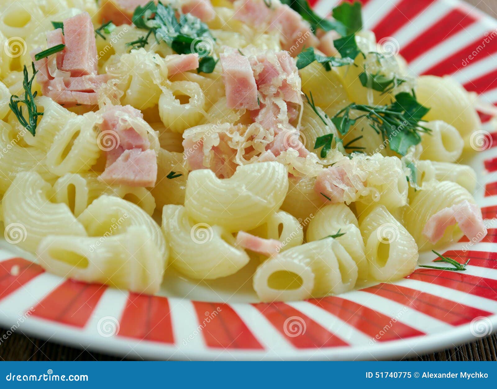 Elbow macaroni stock image. Image of parmesan, homemade - 51740775