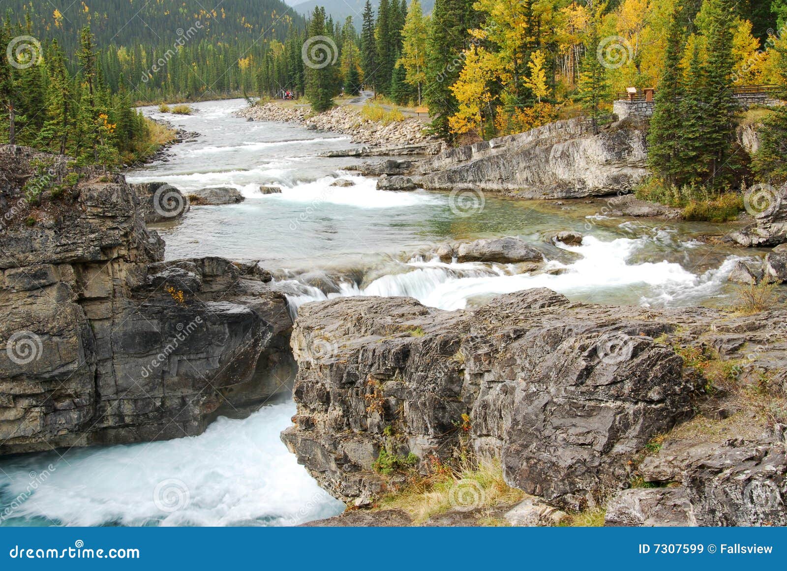 Elbow river valley stock image. Image of travel, landscape - 7307599