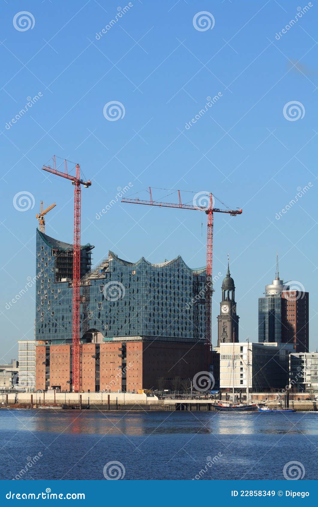 Elbphilharmonie Hamburg stock image. Image of concert - 22858349