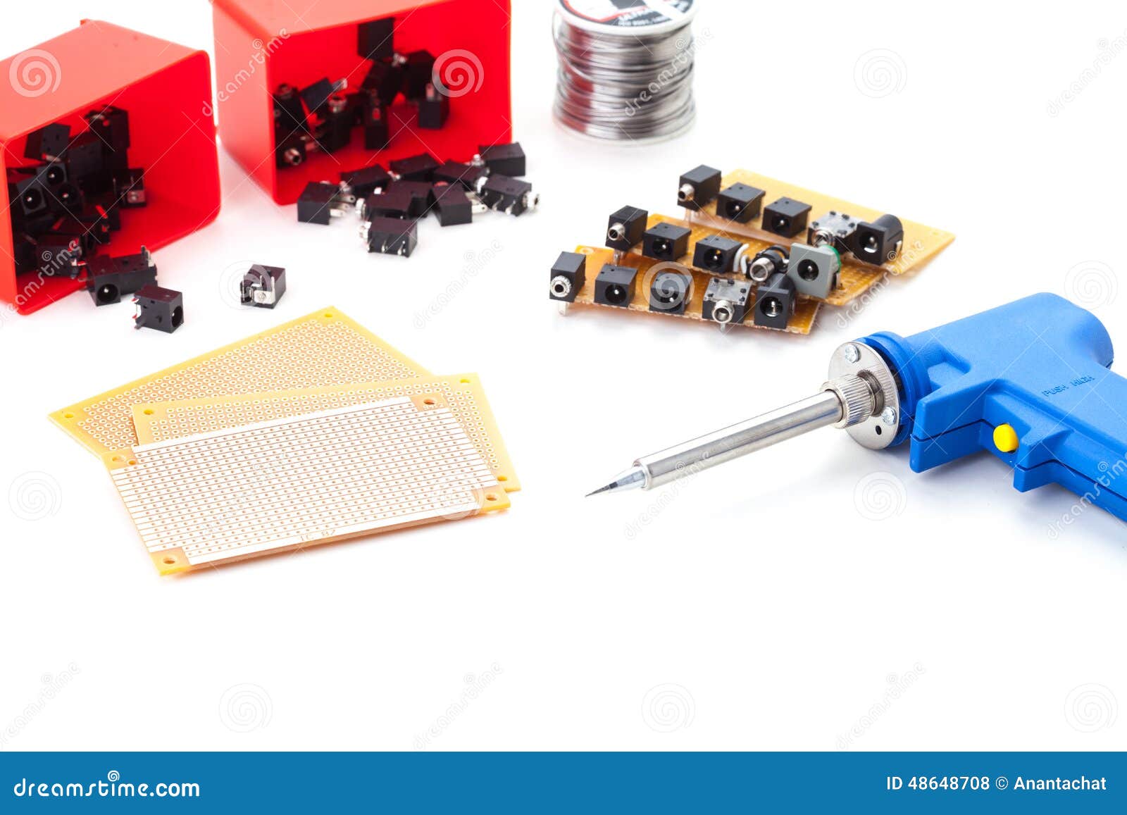 Elctronic component stock photo. Image of background - 48648708