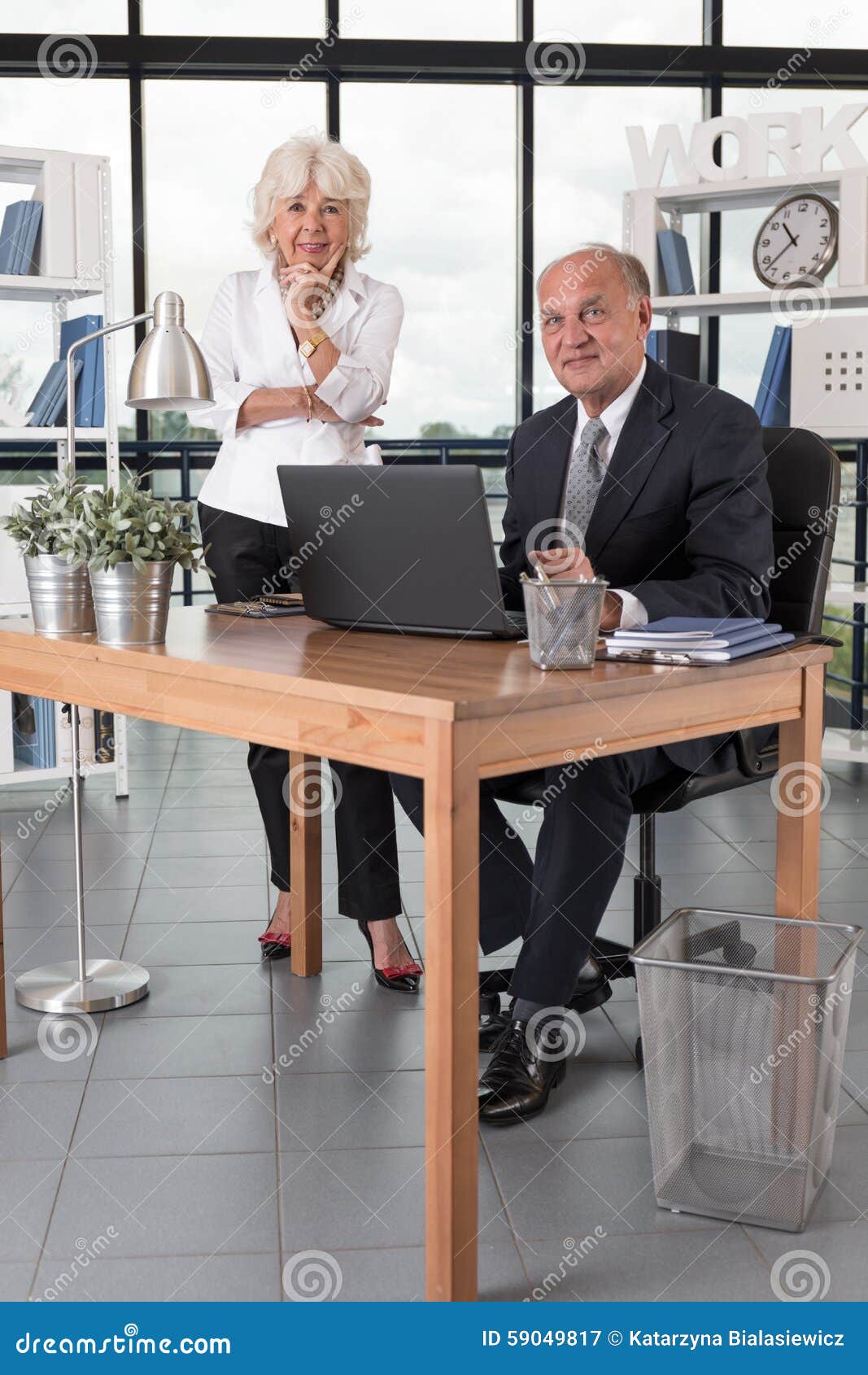 Elder business partners stock image. Image of adult, focus - 59049817