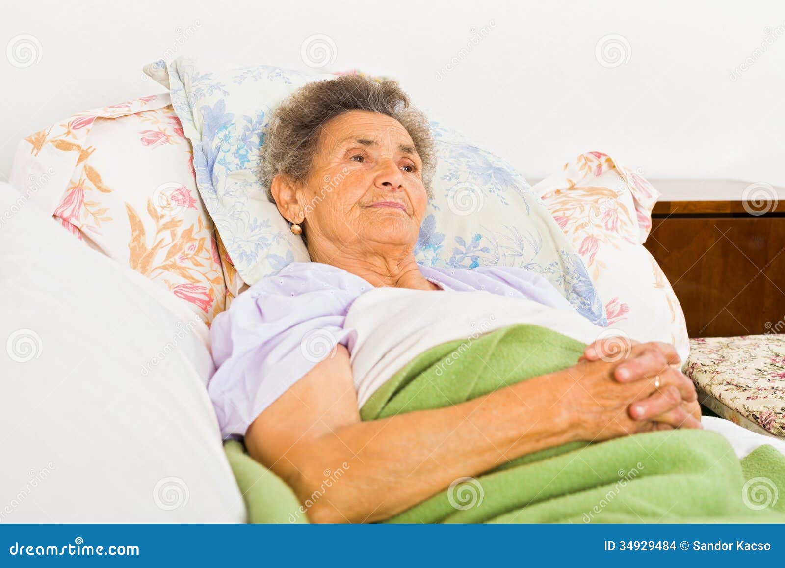 Elder People S daily Prayers Stock Photo - Image of residential ...