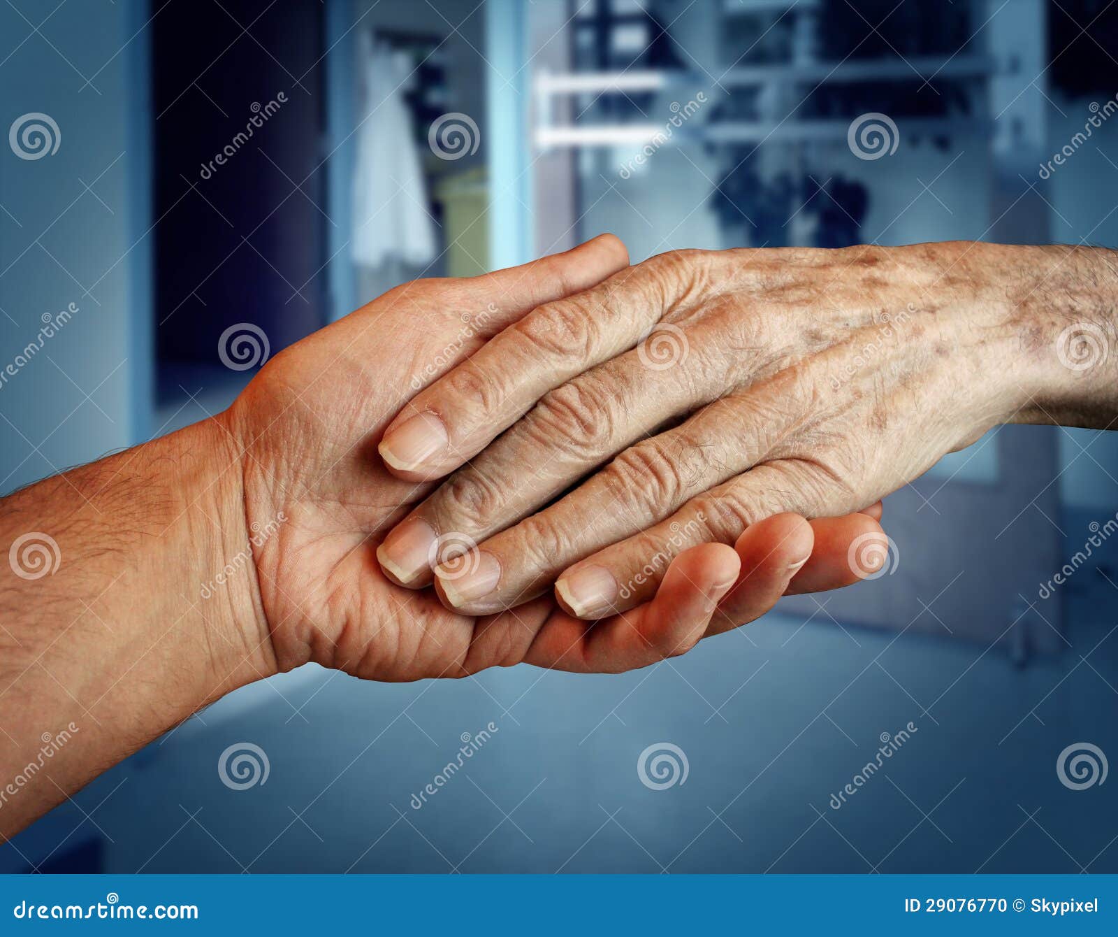 Elderly Care stock photo. Image of close, guide, consoling - 29076770