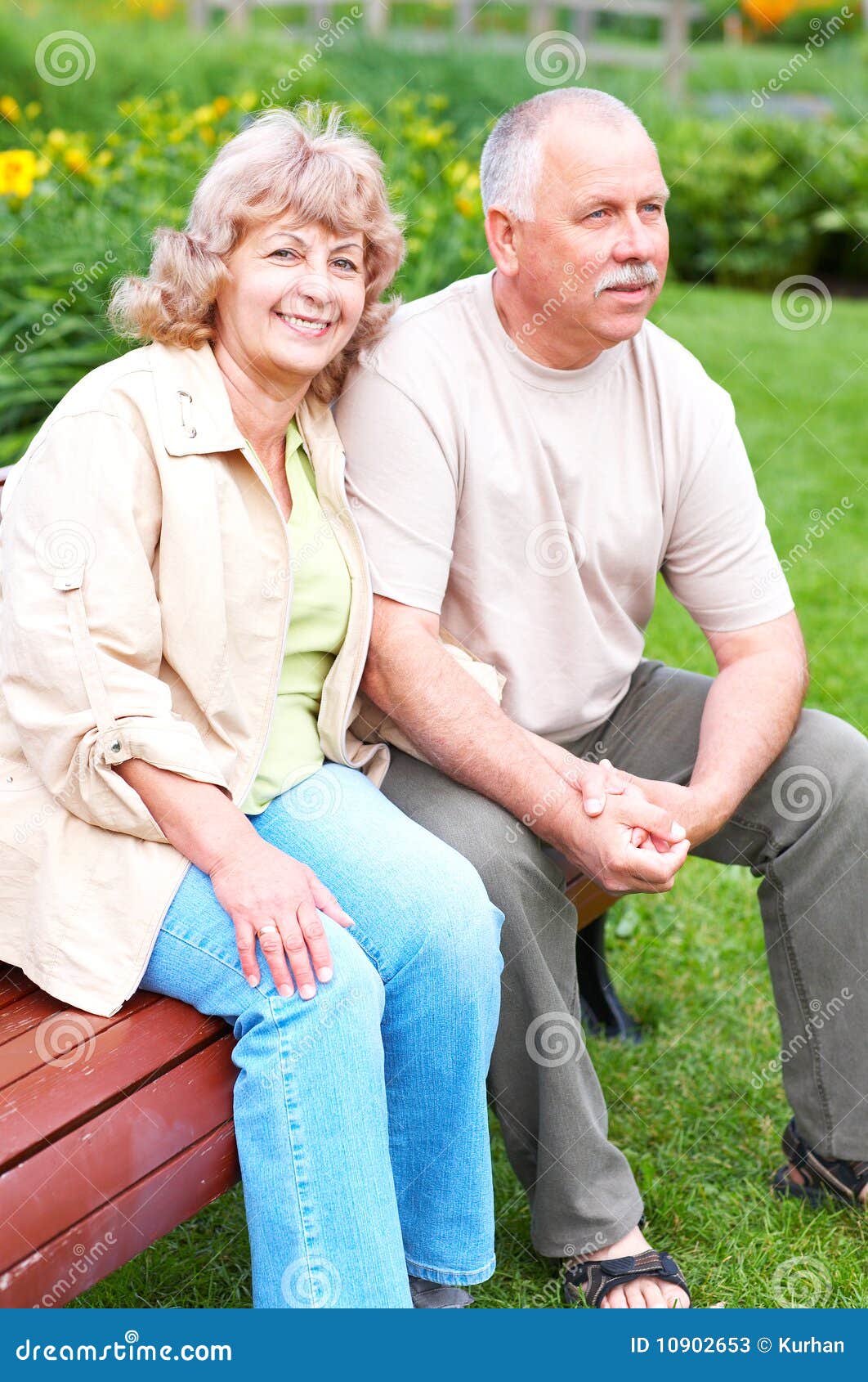 Elderly couple stock image. Image of mature, nature, maturity - 10902653