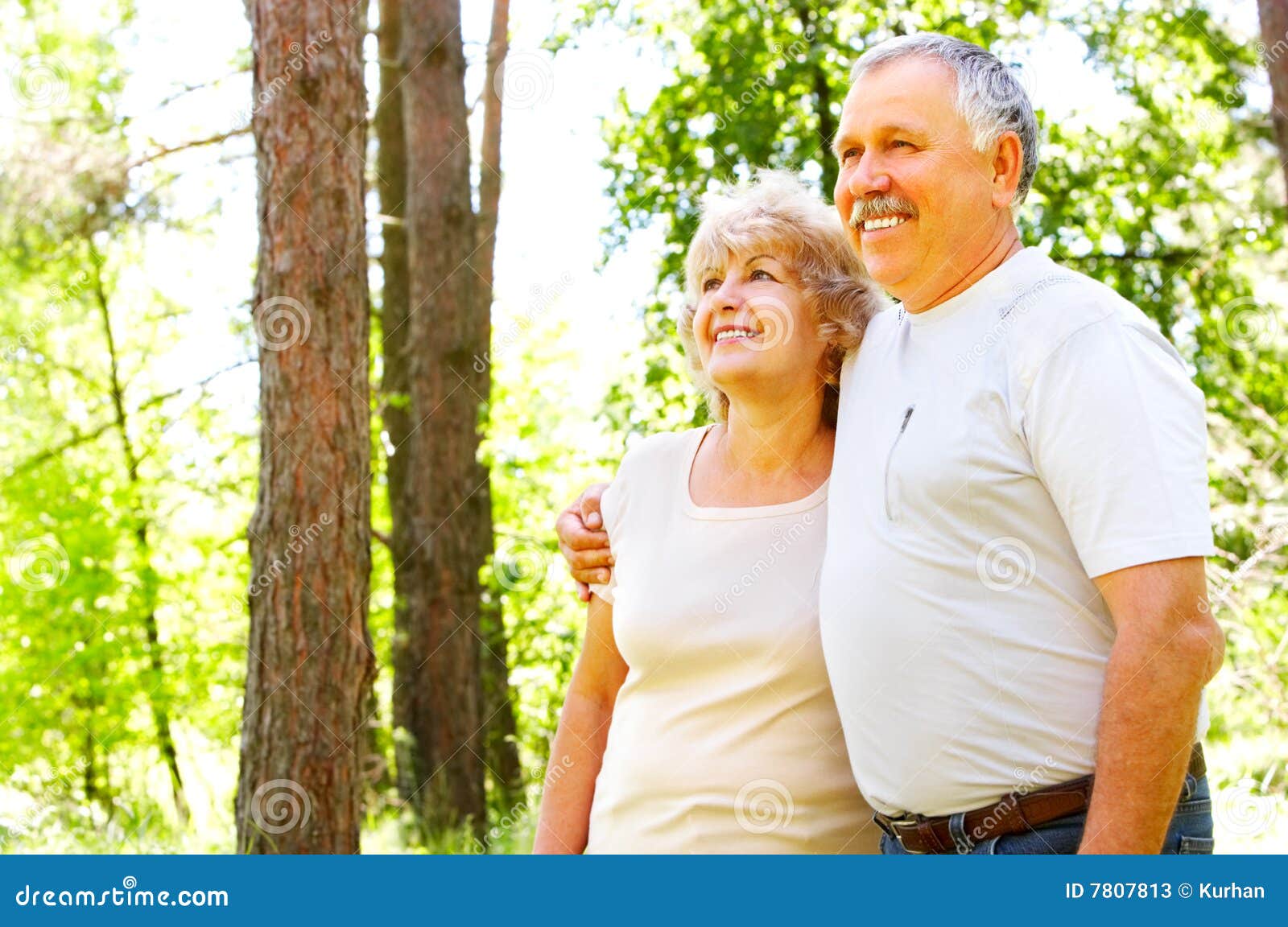 Elderly couple stock image. Image of insurance, nature - 7807813