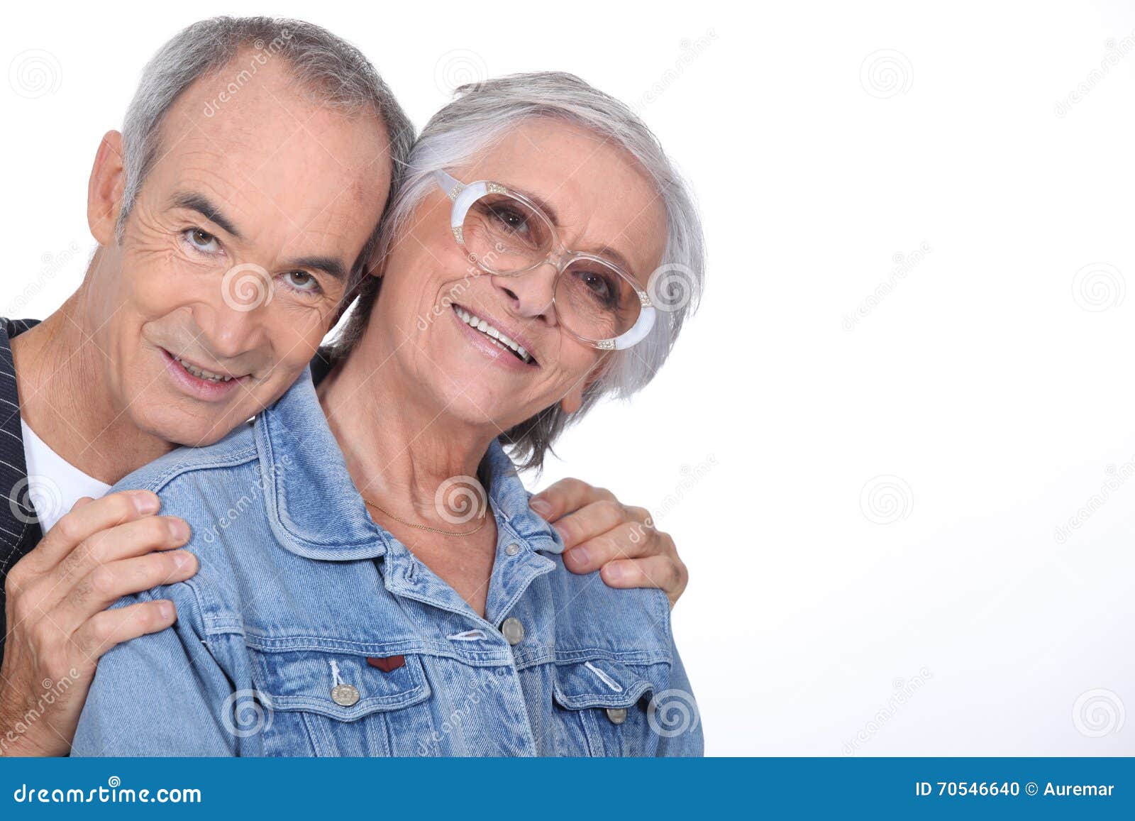 Elderly couple hugging stock photo. Image of male, smile - 70546640
