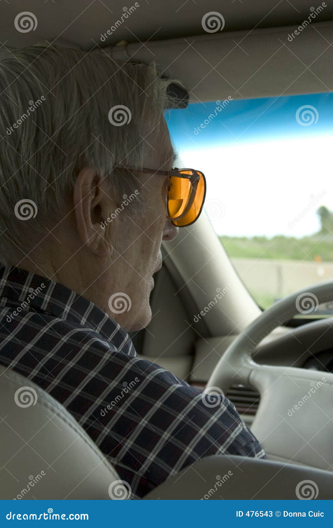 Elderly driver stock image. Image of gray, grandfather - 476543
