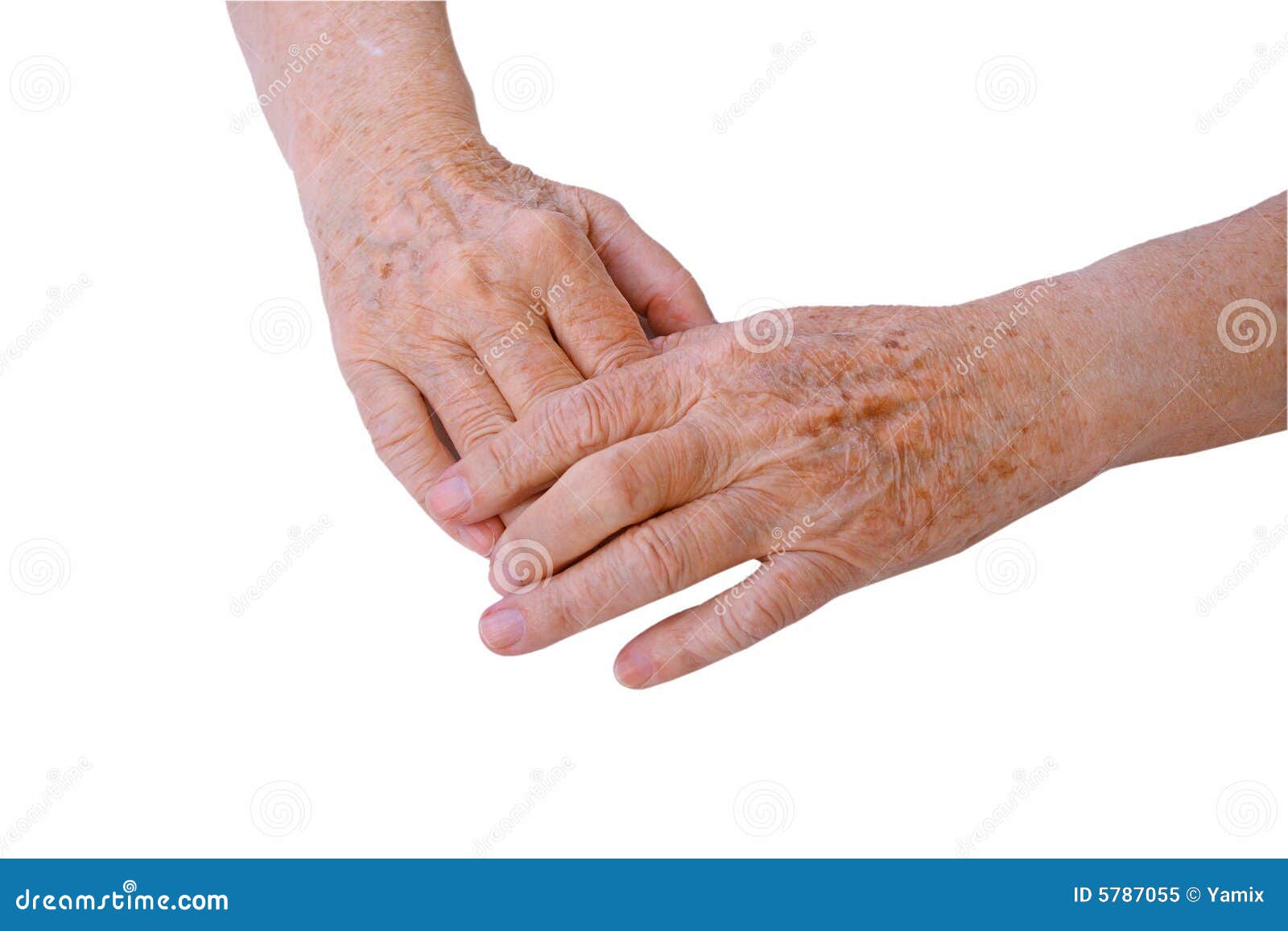 Elderly Hands Stock Image | CartoonDealer.com #5787055