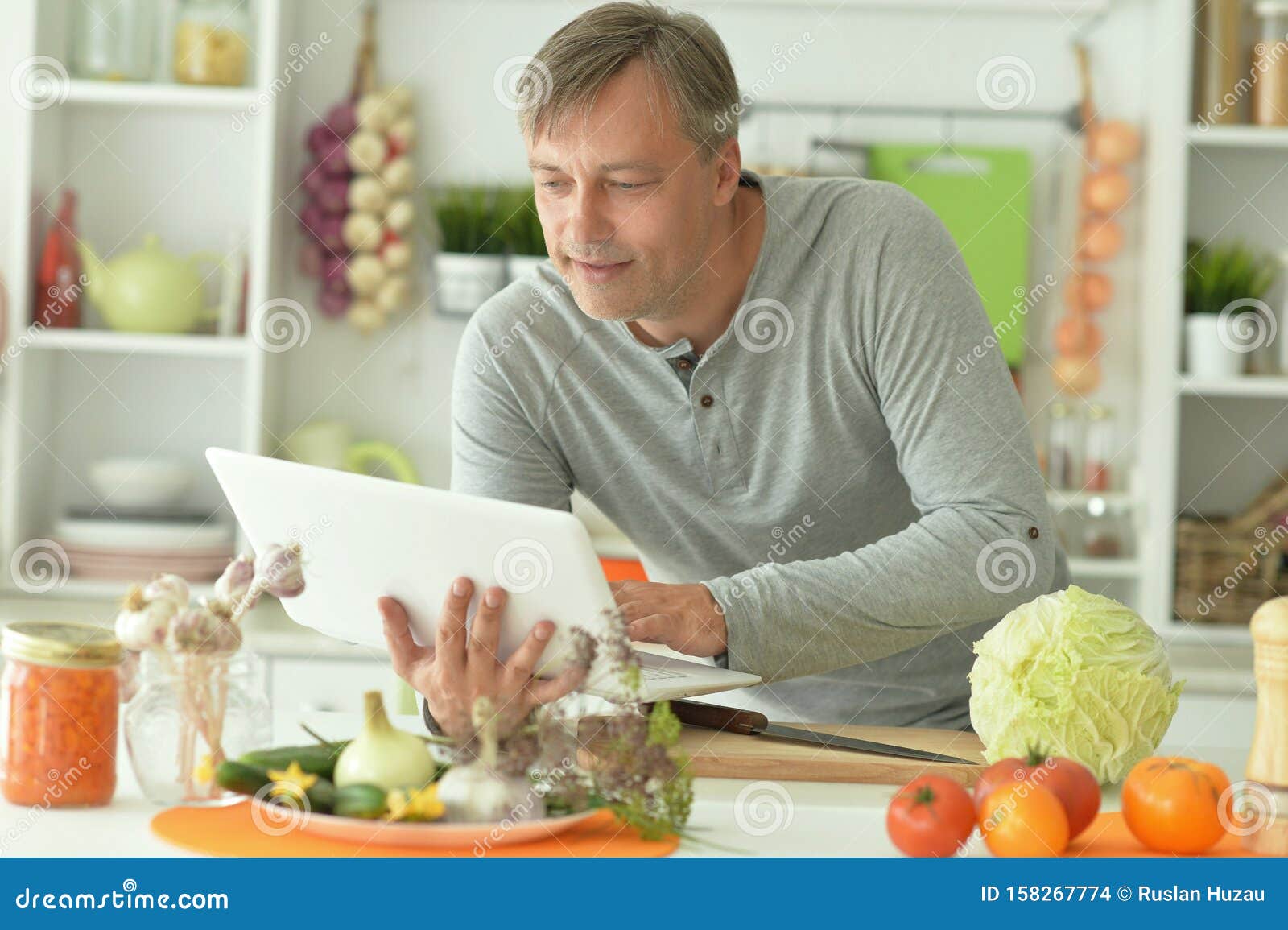 605 Attractive Chef Laptop Stock Photos - Free & Royalty-Free Stock ...