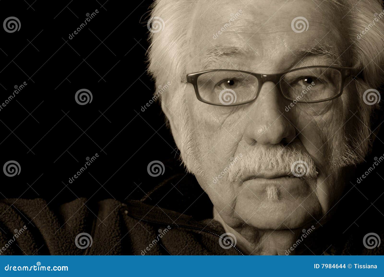 Elderly man stock photo. Image of elder, mature, hair - 7984644