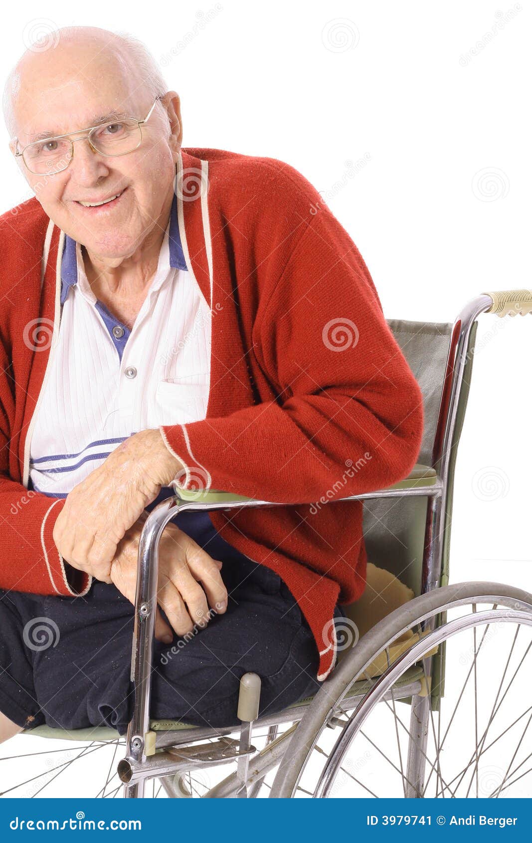 Elderly Man with Leg Amputation Stock Image - Image of nursing ...