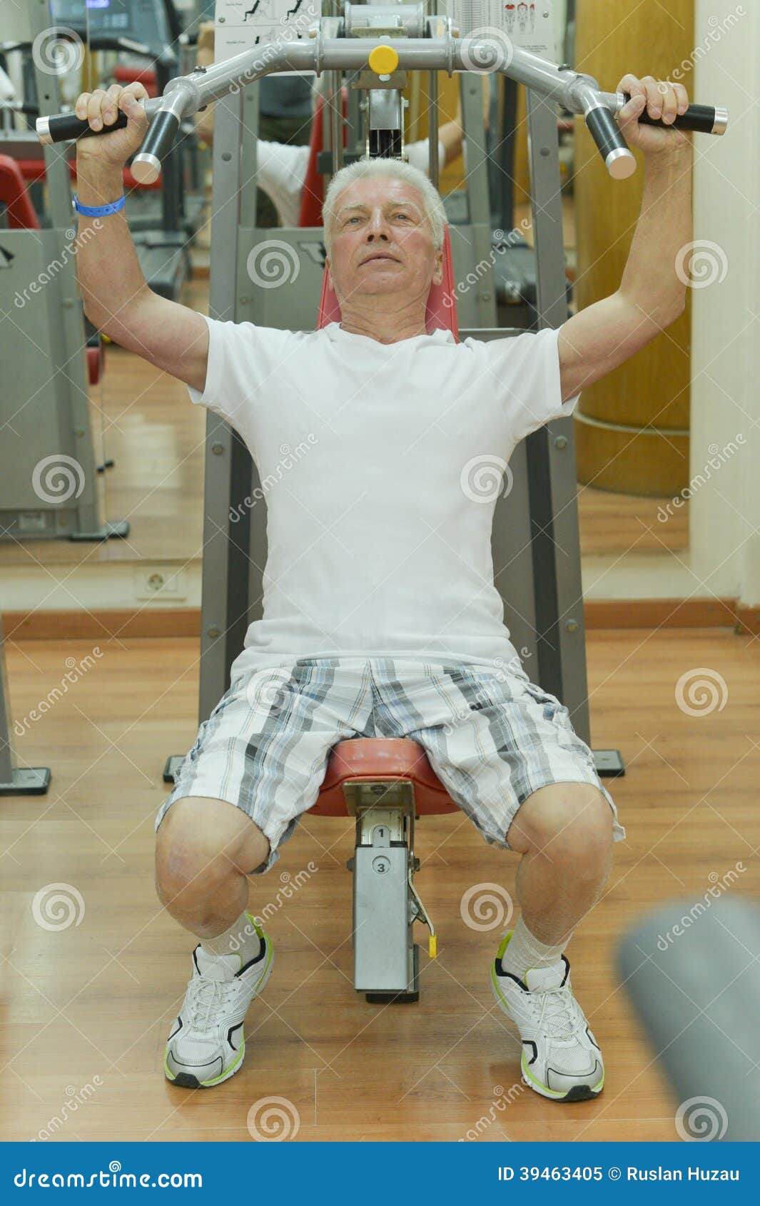 Elderly man playing sports stock image. Image of retired - 39463405