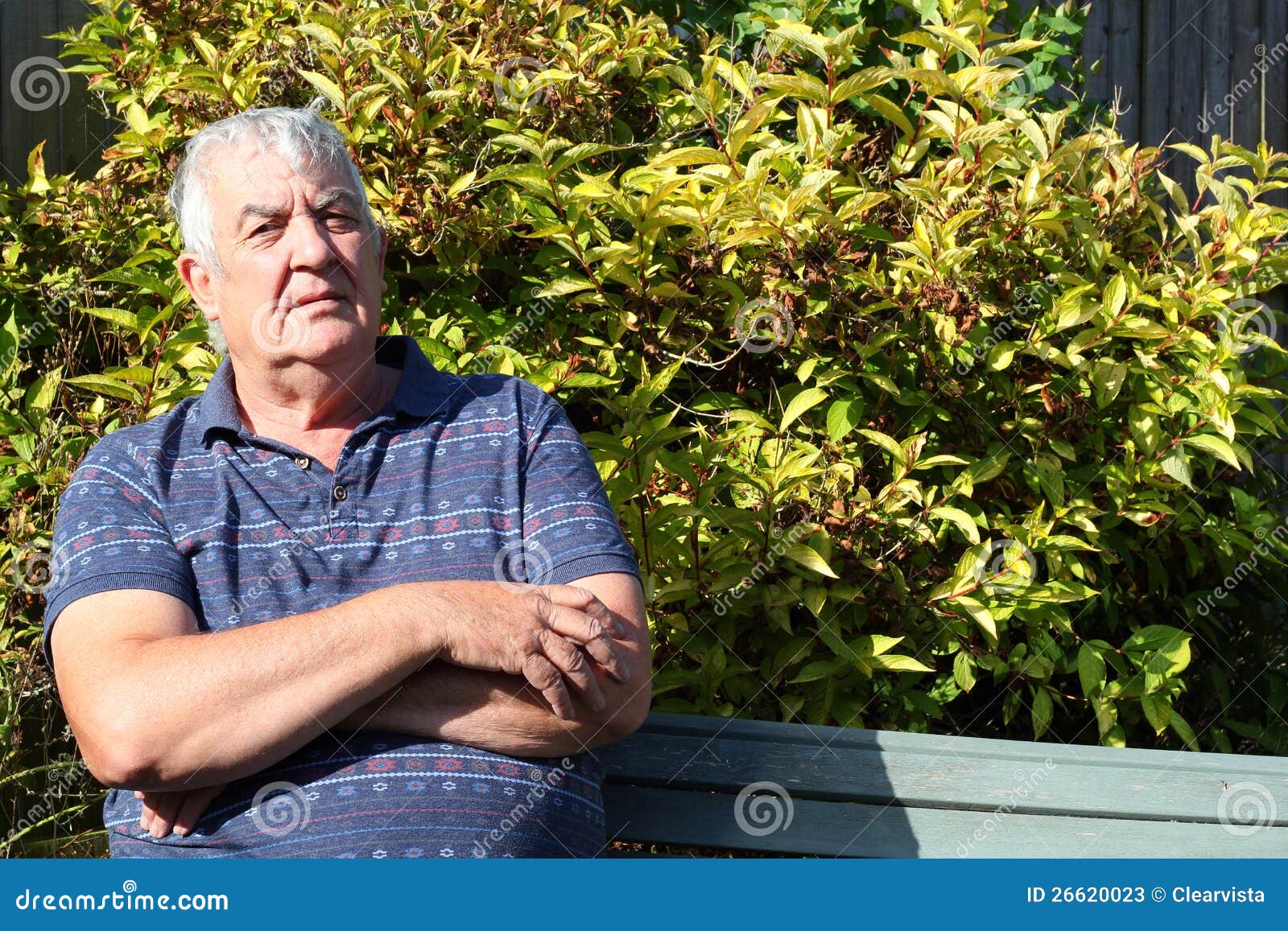 Elderly Man with Puzzled Facial Expression. Stock Image - Image of ...