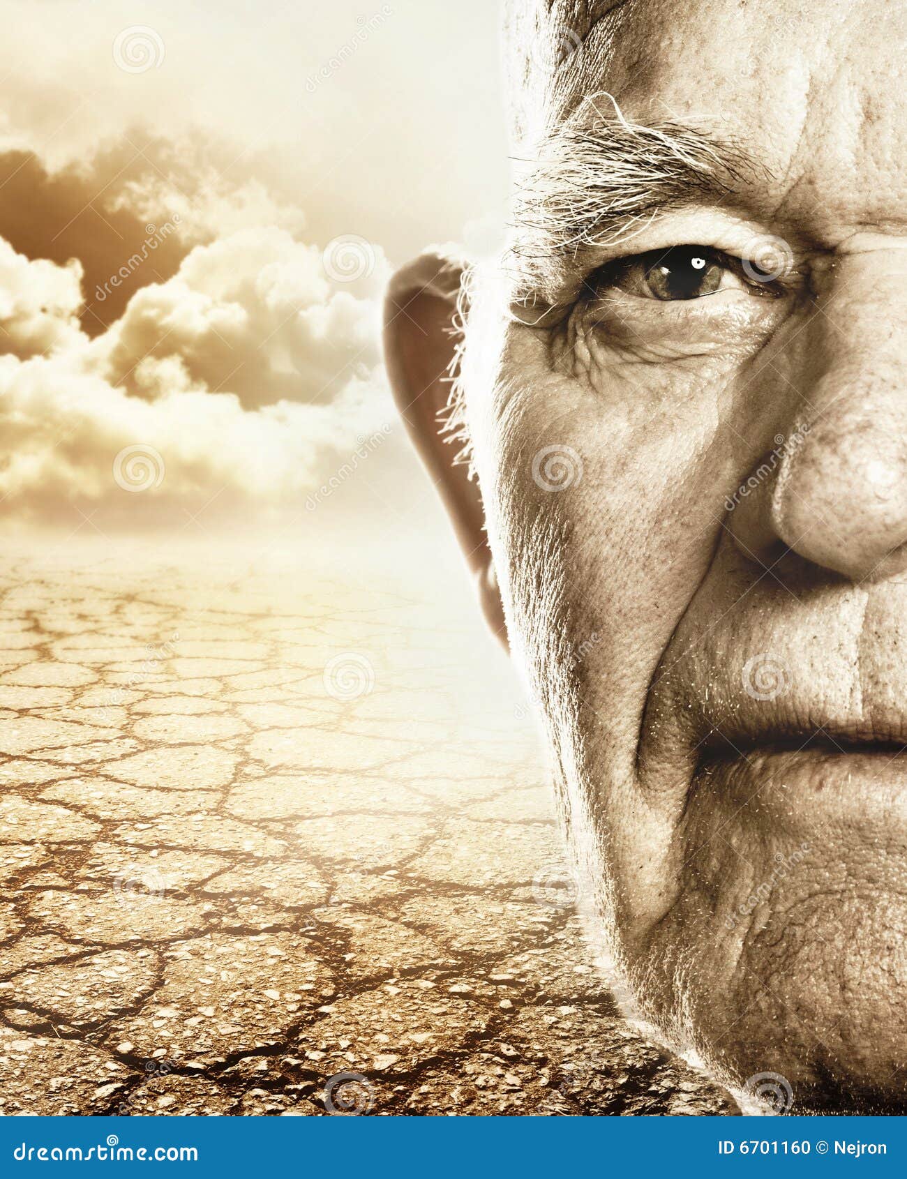 Elderly man s face stock photo. Image of mature, adult - 6701160