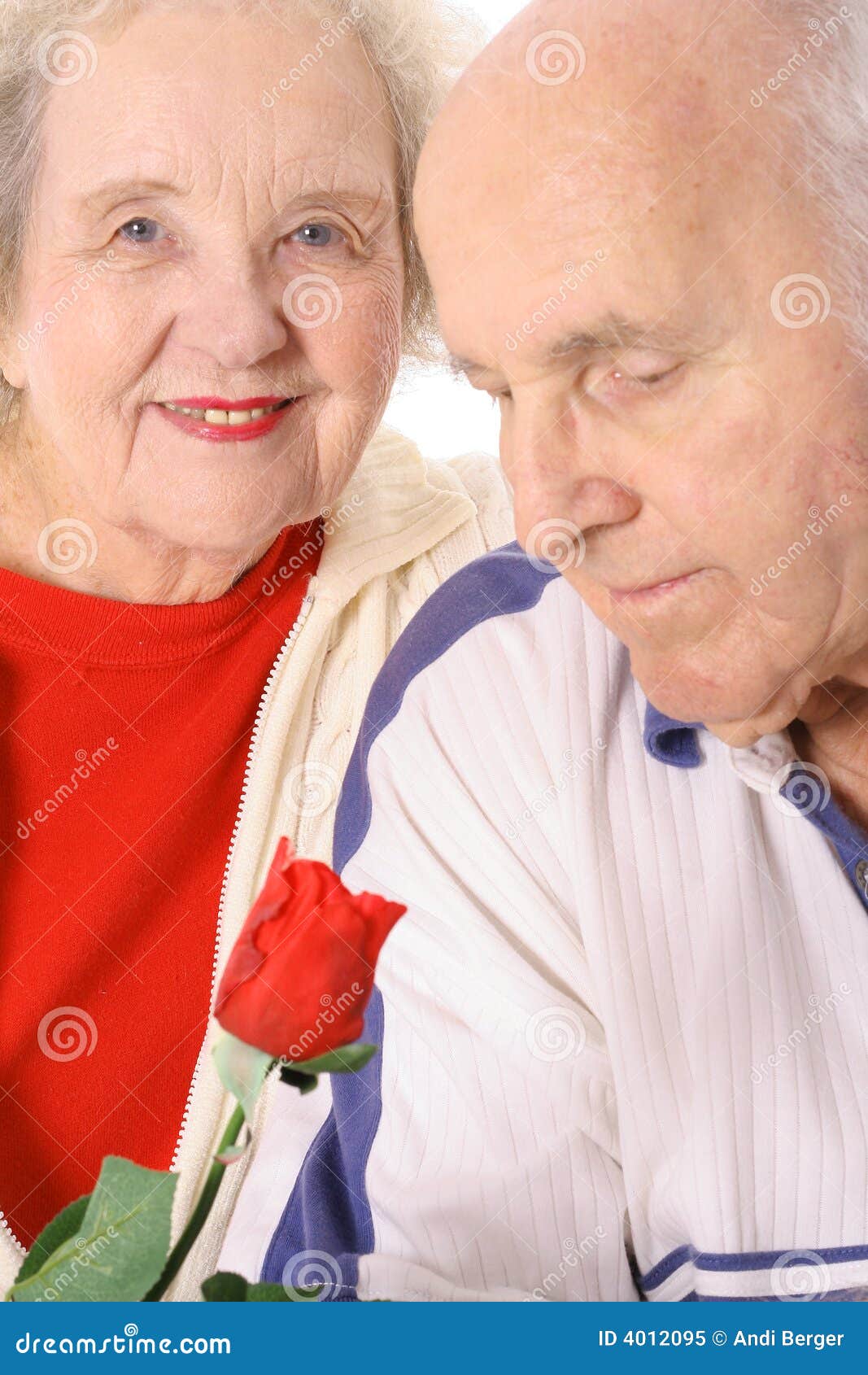 Elderly Man Smelling a Rose Stock Image - Image of nature, medicare ...