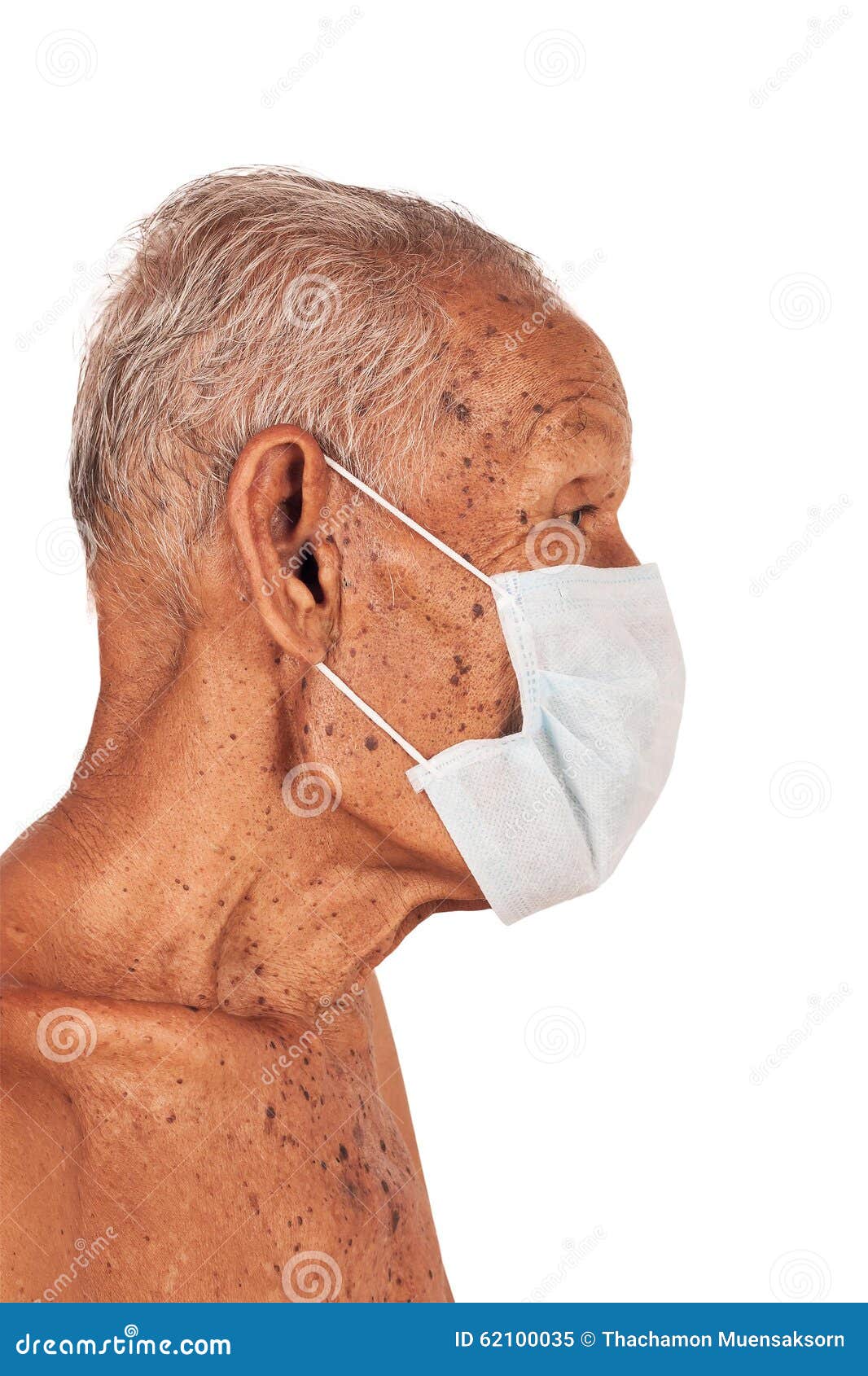 Elderly man wearing mask stock image. Image of face, caucasian - 62100035