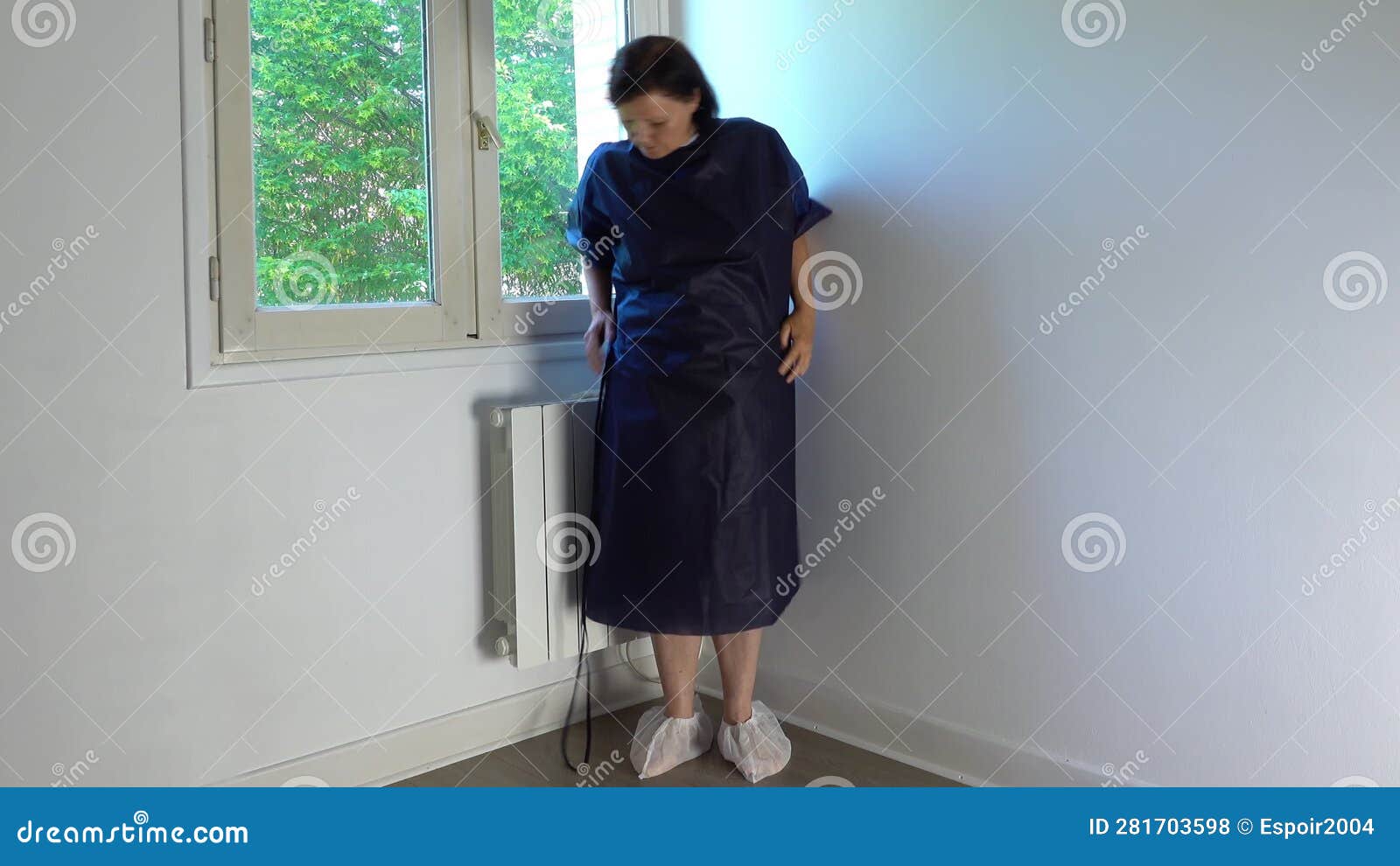 Complete Single-use Kit for Preoperative Patients Stock Footage - Video ...