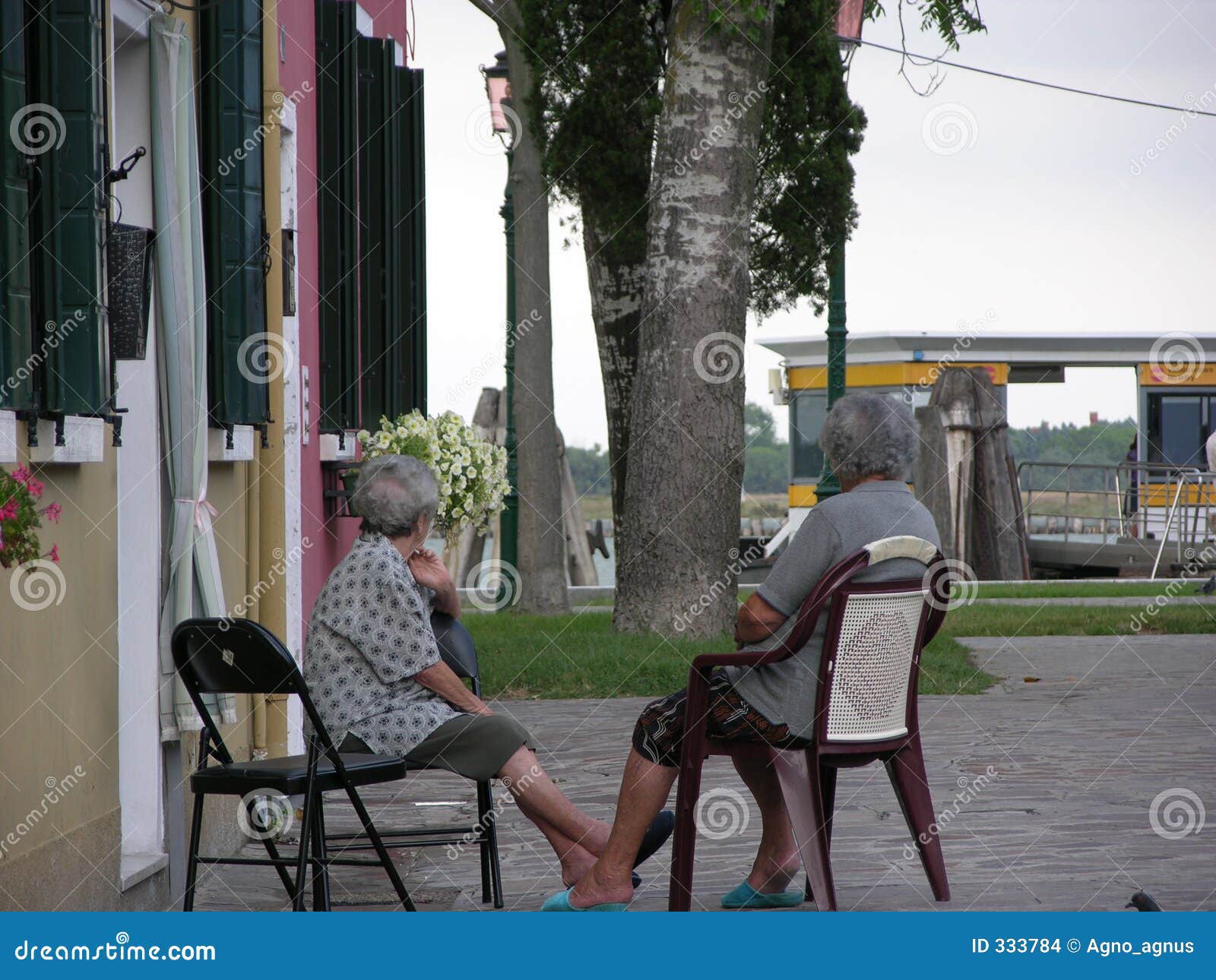 Elderly people waiting stock photo. Image of elderly, sitting - 333784
