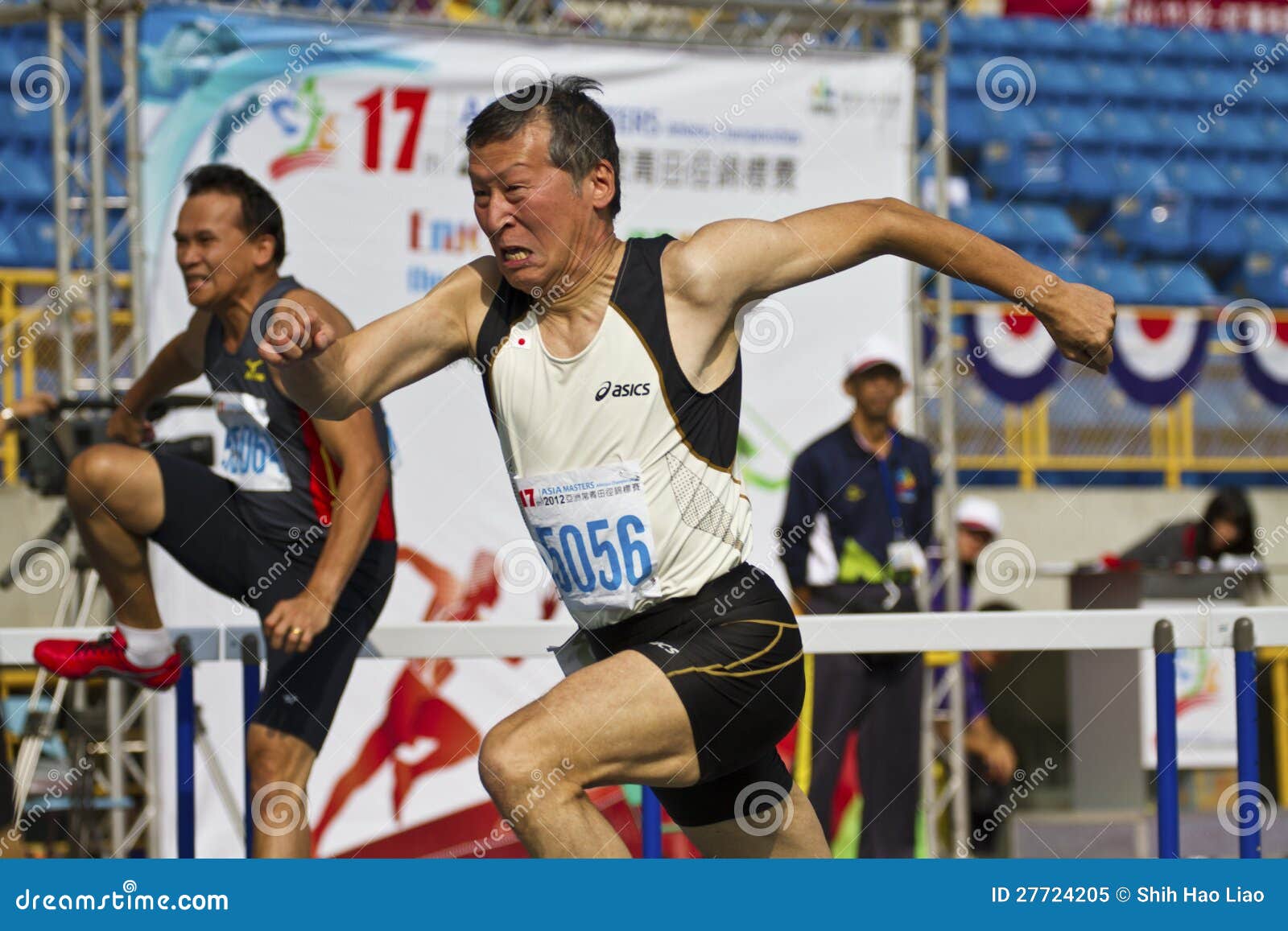 Elderly Track and Field Game Editorial Image - Image of dynamic ...