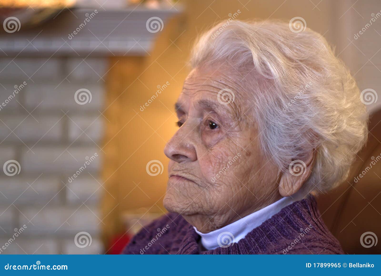 Elderly Woman Stock Image Image Of Citizen Caucasian 17899965