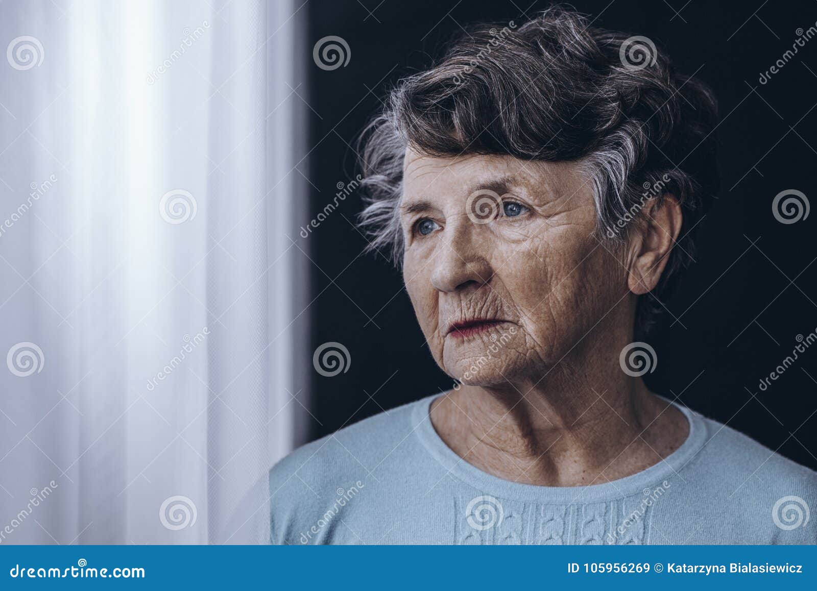 Elderly Woman with Memory Problem Stock Image - Image of problem ...