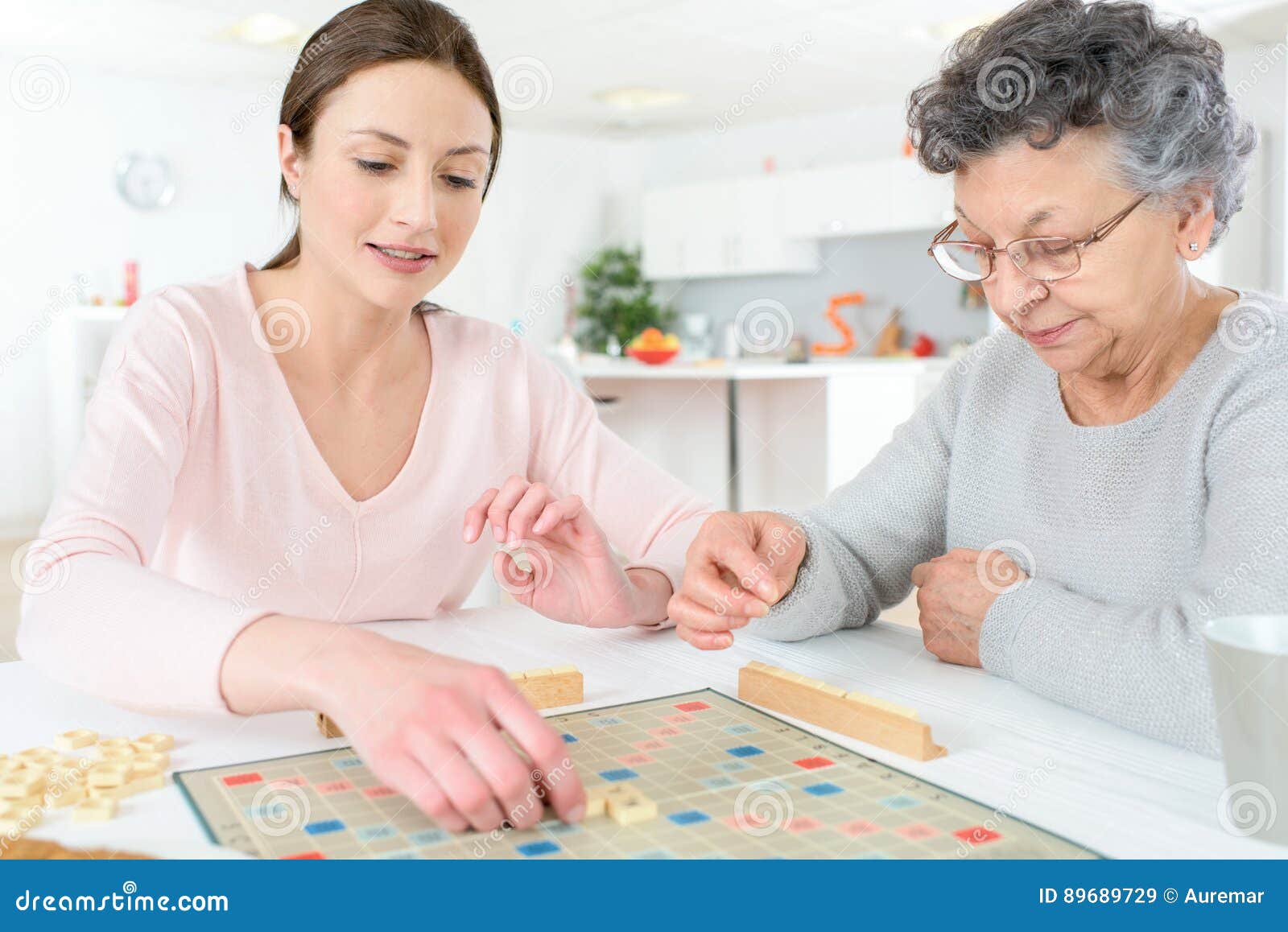 Women Playing Board Games