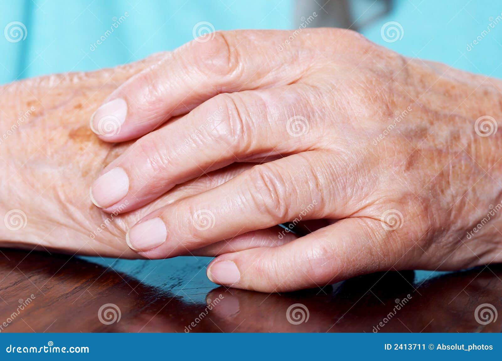Elderly woman s hands stock image. Image of senior, hands - 2413711